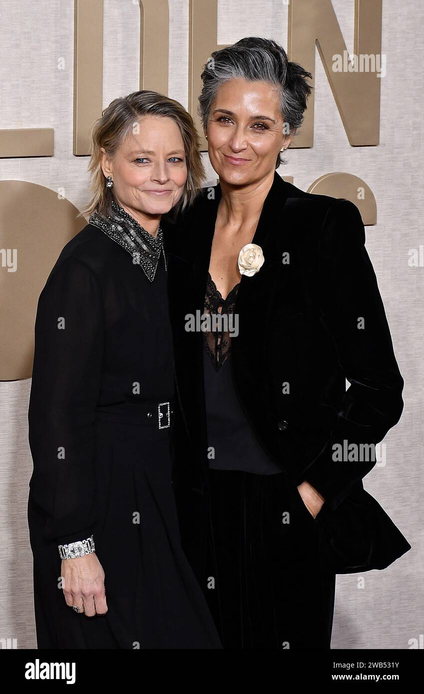Beverly Hills, USA. 08th Jan, 2024. Jodie Foster, Alexandra Hedison ...
