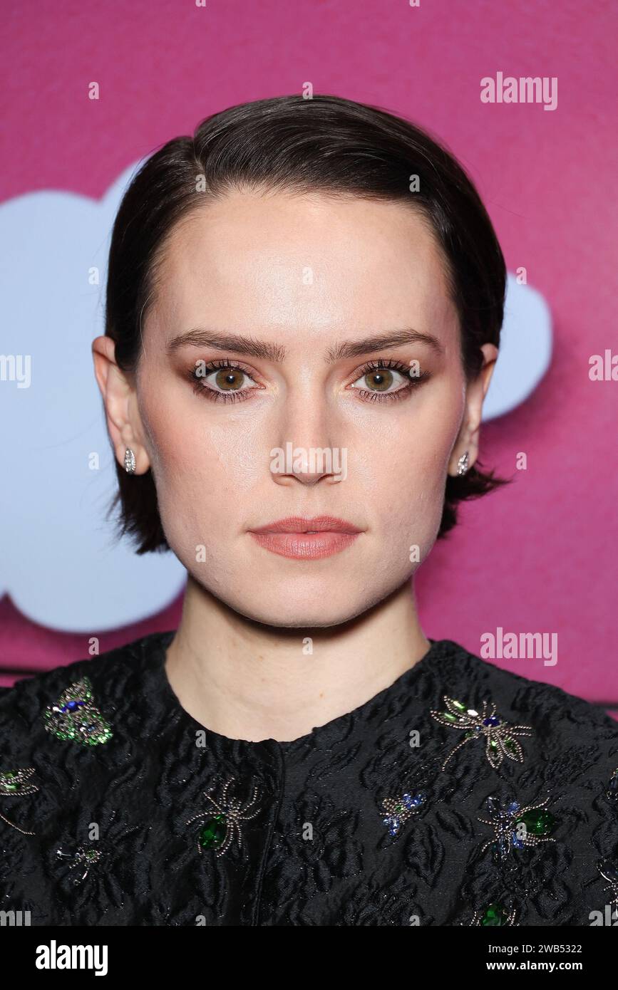 Paris, France. 08th Jan, 2024. Daisy Ridley attends 'La Vie revee de ...
