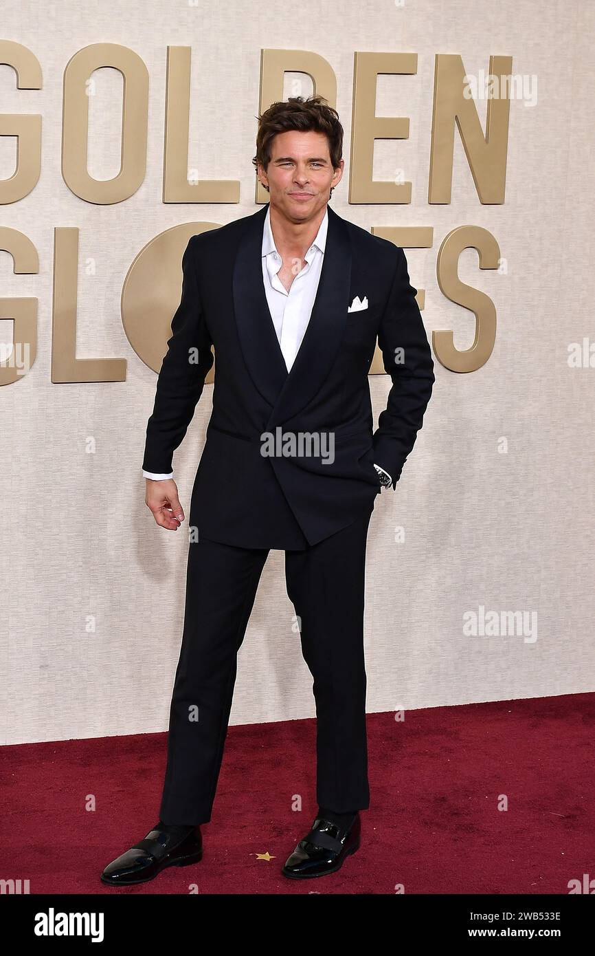 Beverly Hills, USA. 08th Jan, 2024. James Marsden attends the 81st ...