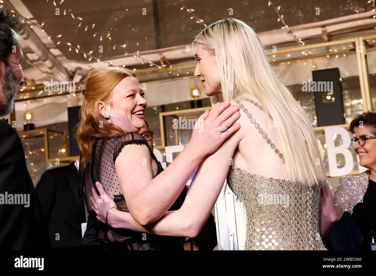 Beverly Hills, United States. 07th Jan, 2024. Sarah Snook and Elizabeth ...