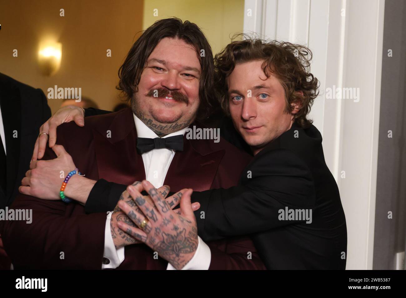 Beverly Hills, USA. 07th Jan, 2024. Matty Matheson and Jeremy Allen ...