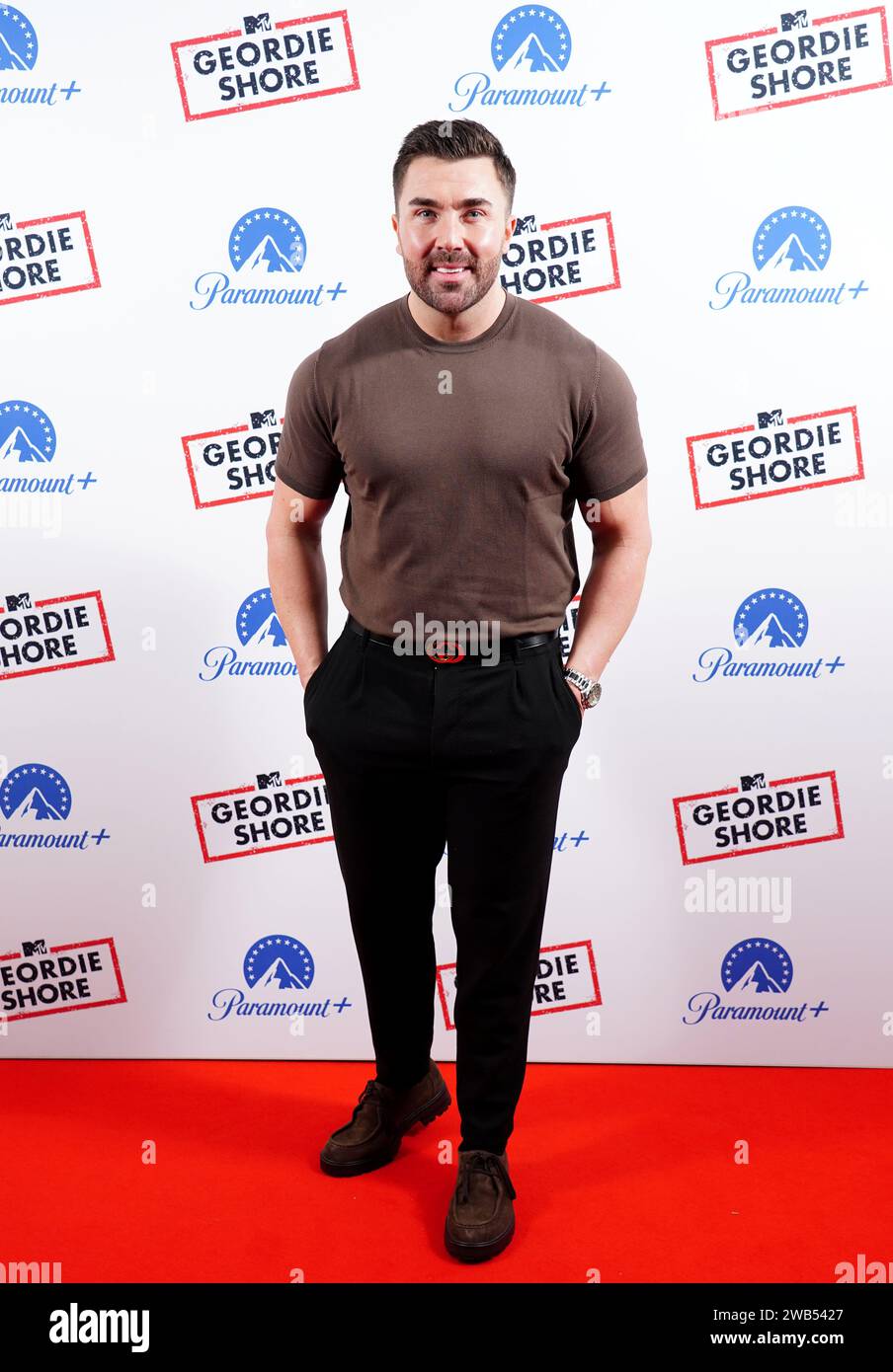 James Tindale attending a screening of Geordie Shore at the Soho Hotel ...