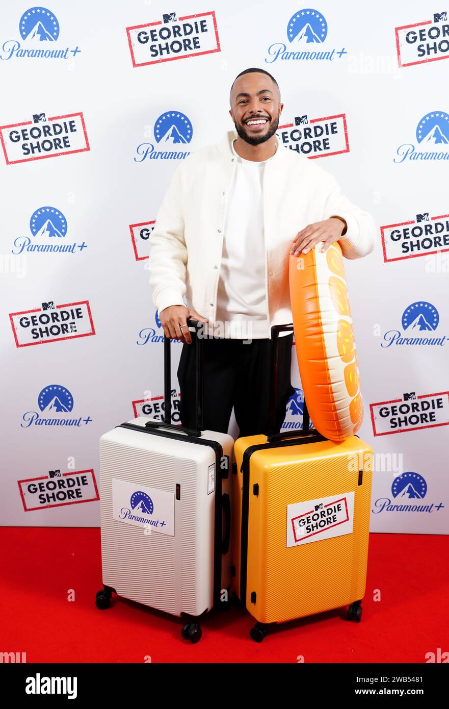 Tyler West attending a screening of Geordie Shore at the Soho Hotel in ...