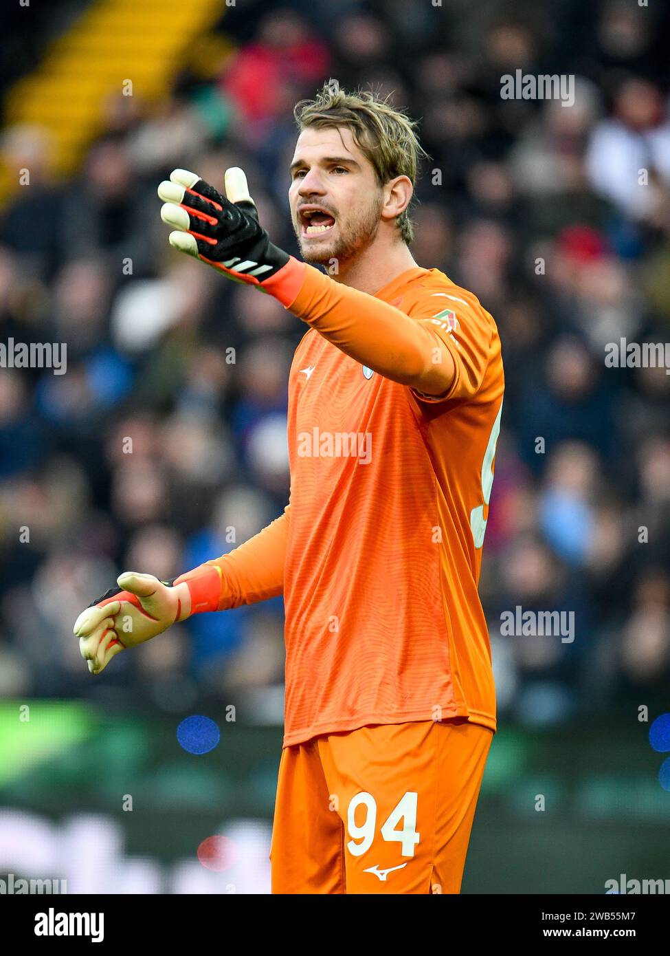 Udine, Italy. 07th Jan, 2024. Lazio's Ivan Provedel portrait during ...