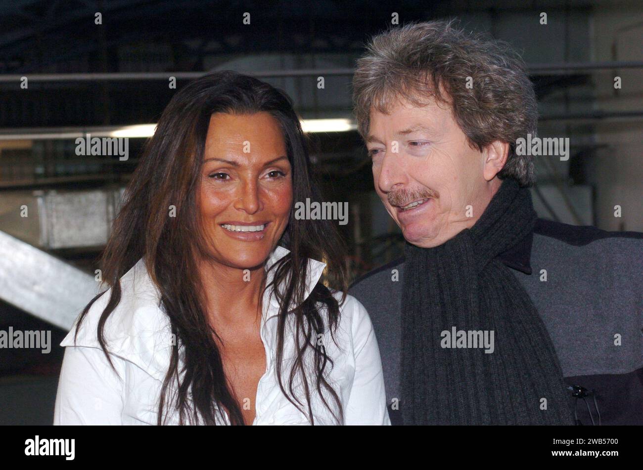 Milan Italy 2004-01-20 : Fabio Concato and Anna Oxa, Italian singers ...