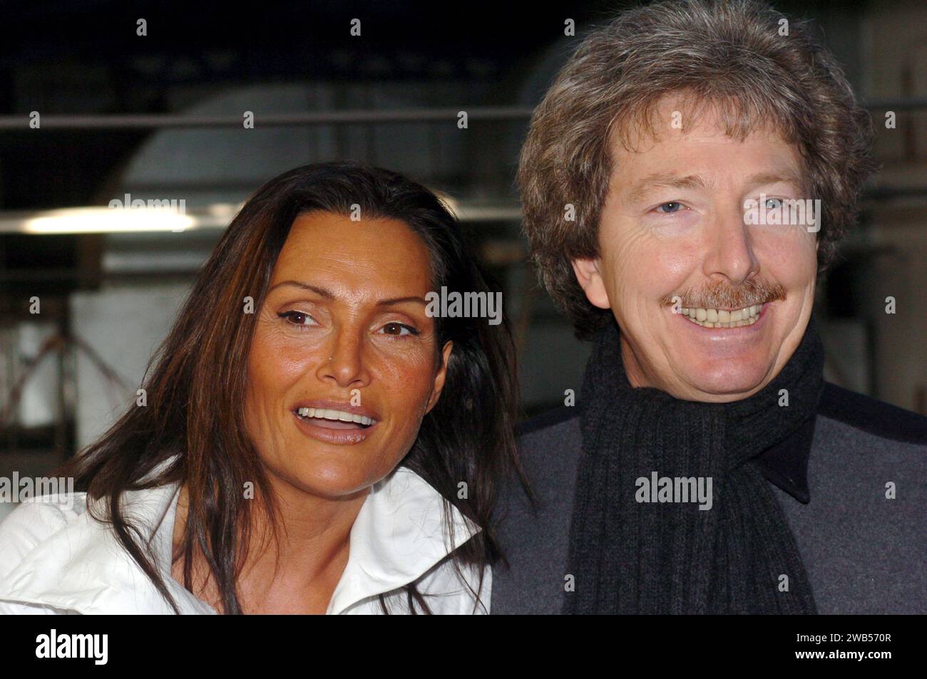 Milan Italy 2004-01-20 : Fabio Concato and Anna Oxa, Italian singers ...