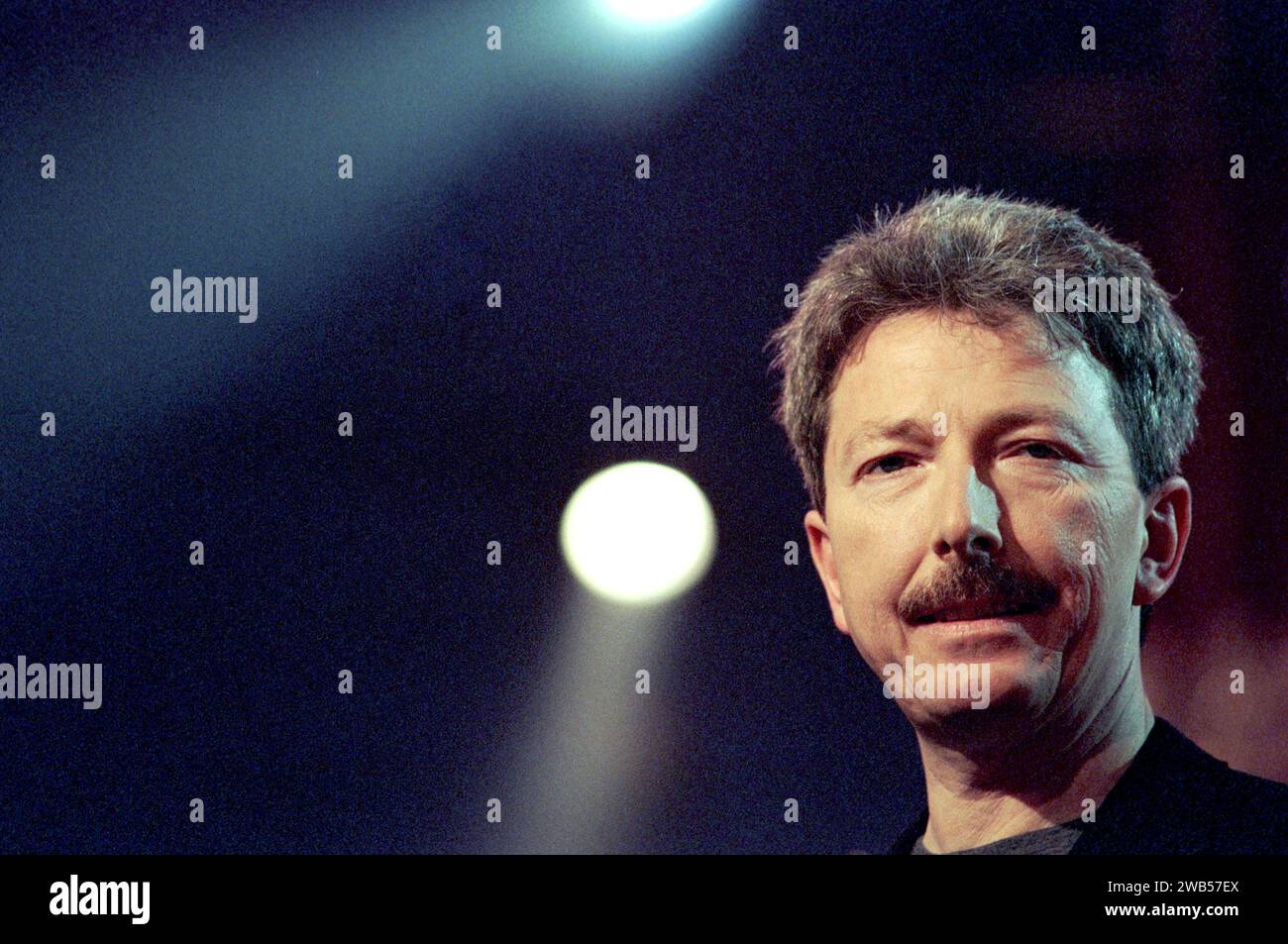 Milan Italy 1999-03-08 : Fabio Concato, Italian singer, during the live ...