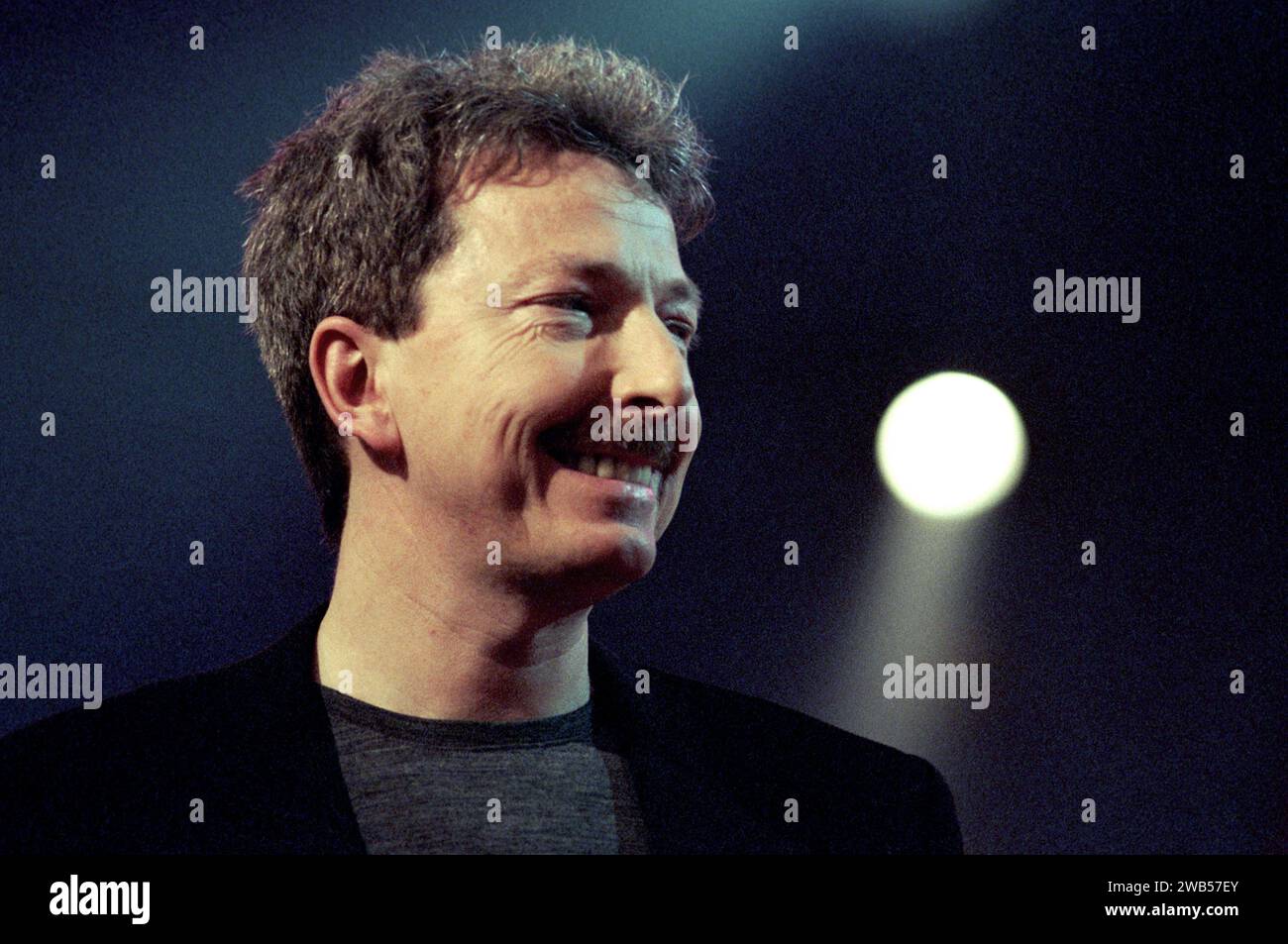 Milan Italy 1999-03-08 : Fabio Concato, Italian singer, during the live ...