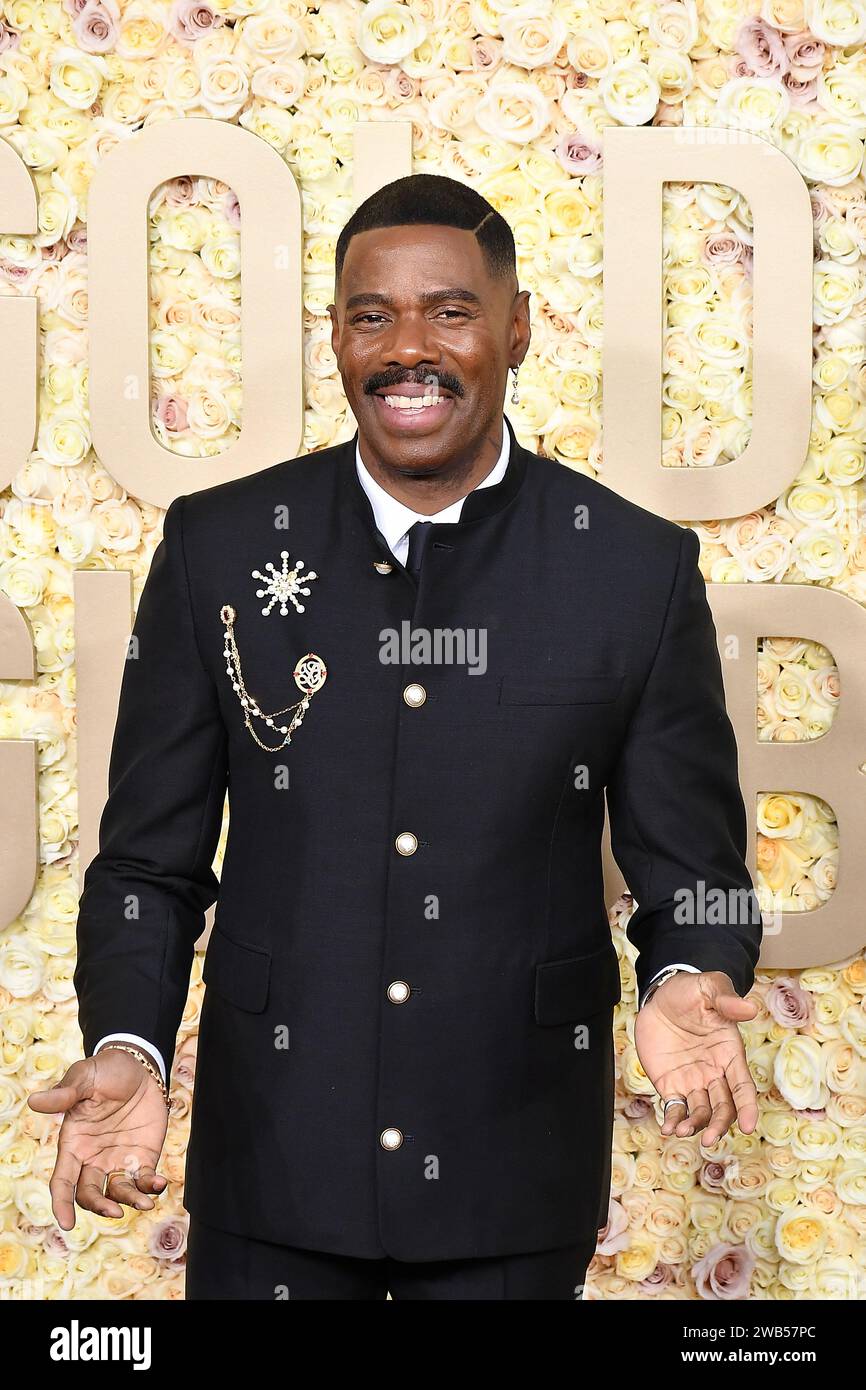 Beverly Hills, USA. 08th Jan, 2024. Colman Domingo attends the 81st ...