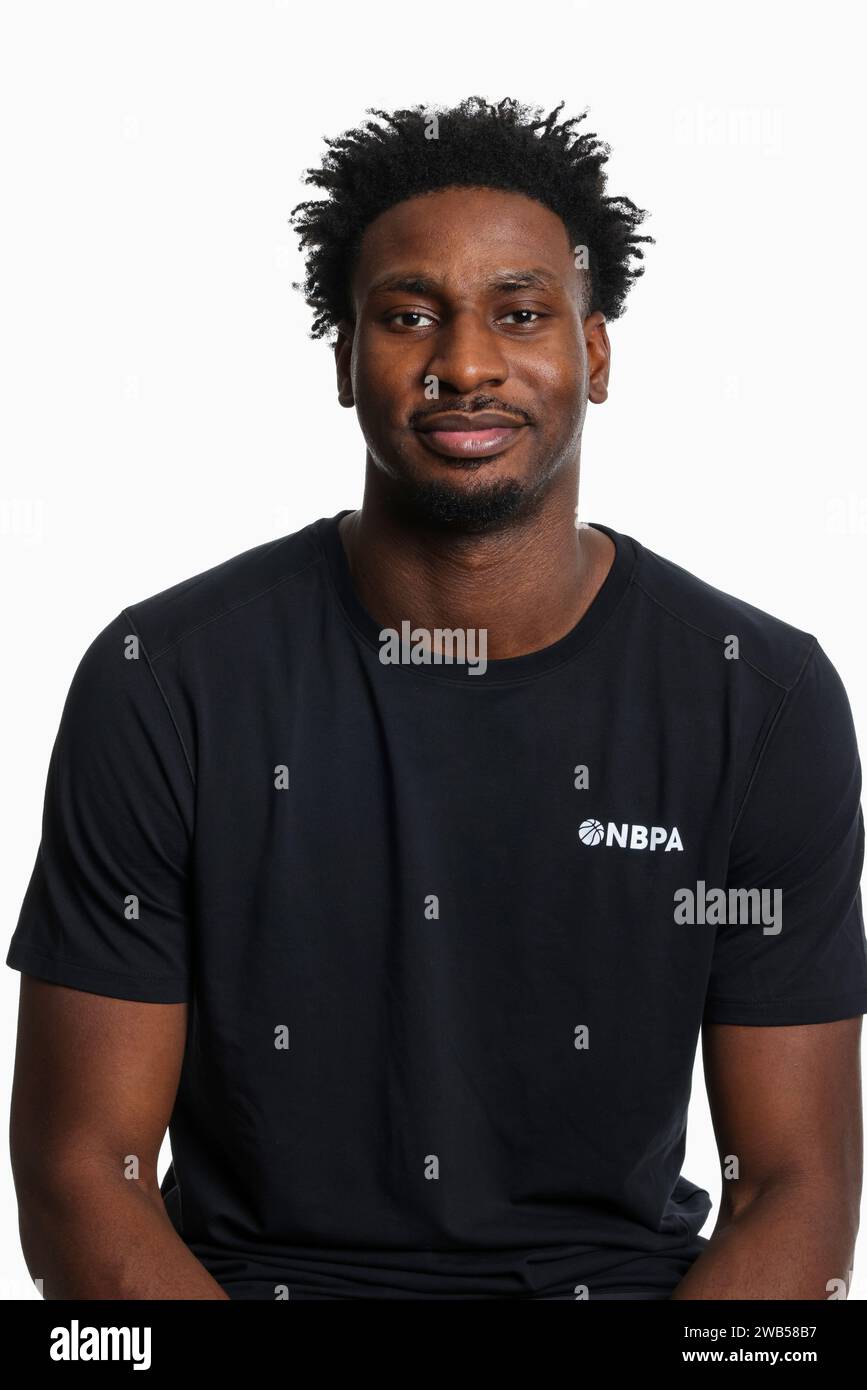 Jaren Jackson Jr. poses for a portrait on October 3, 2023 in Memphis ...