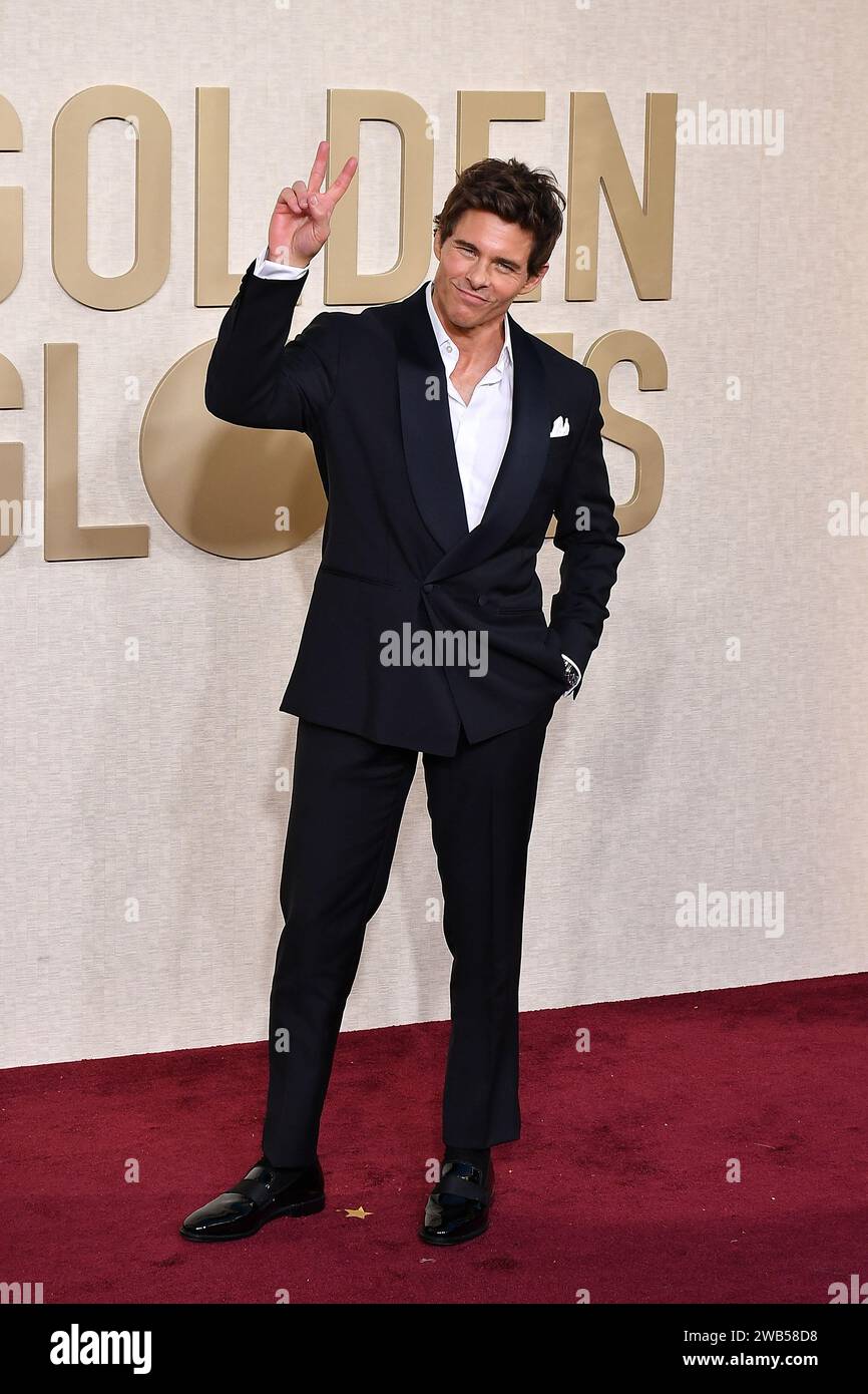 Beverly Hills, USA. 08th Jan, 2024. James Marsden attends the 81st ...