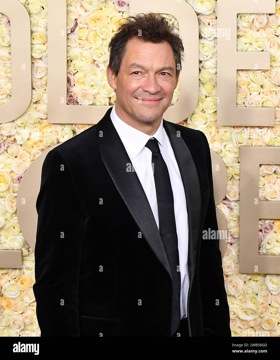 Beverly Hills, USA. 08th Jan, 2024. Dominic West attends the 81st ...