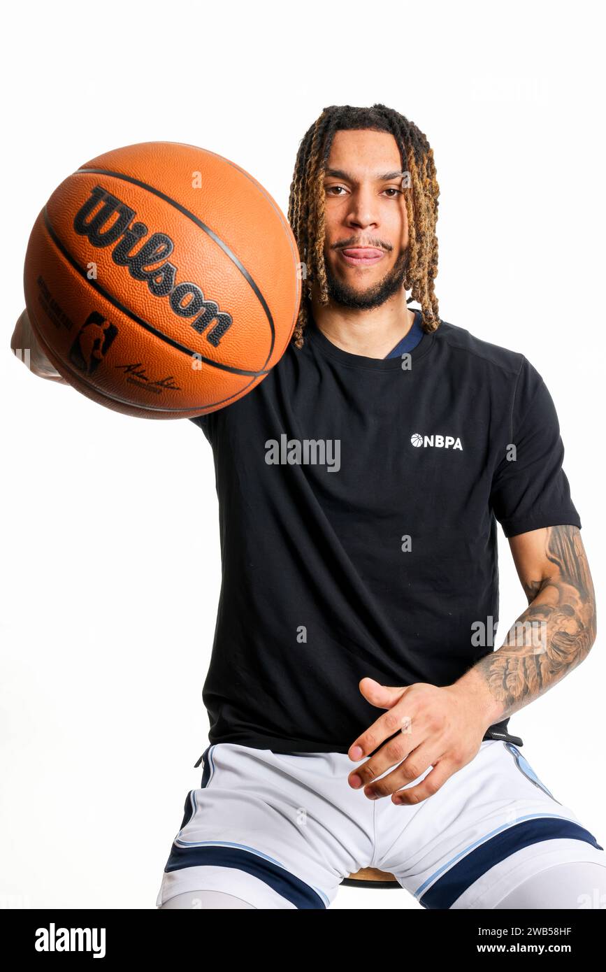 Brandon Clarke poses for a portrait on October 3, 2023 in Memphis ...