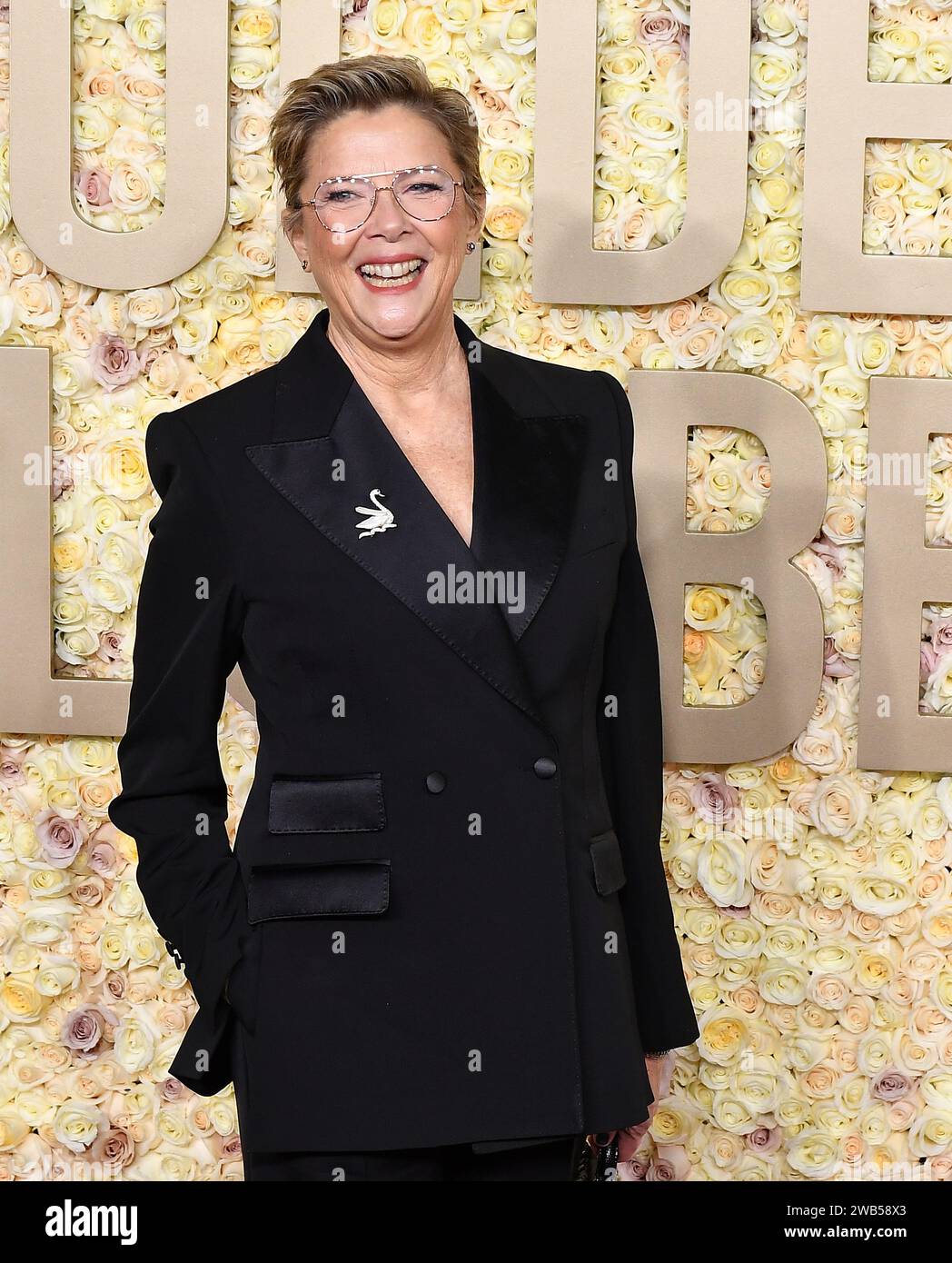 Beverly Hills, USA. 08th Jan, 2024. Annette Bening attends the 81st ...