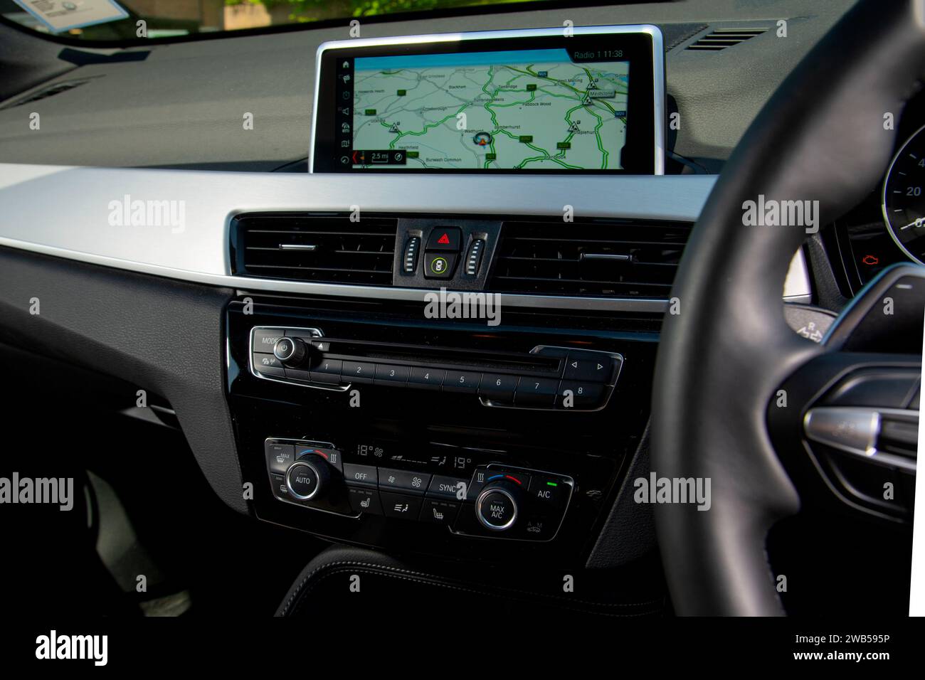 2018 BMW X1 25d smaller SUV family car Stock Photo - Alamy