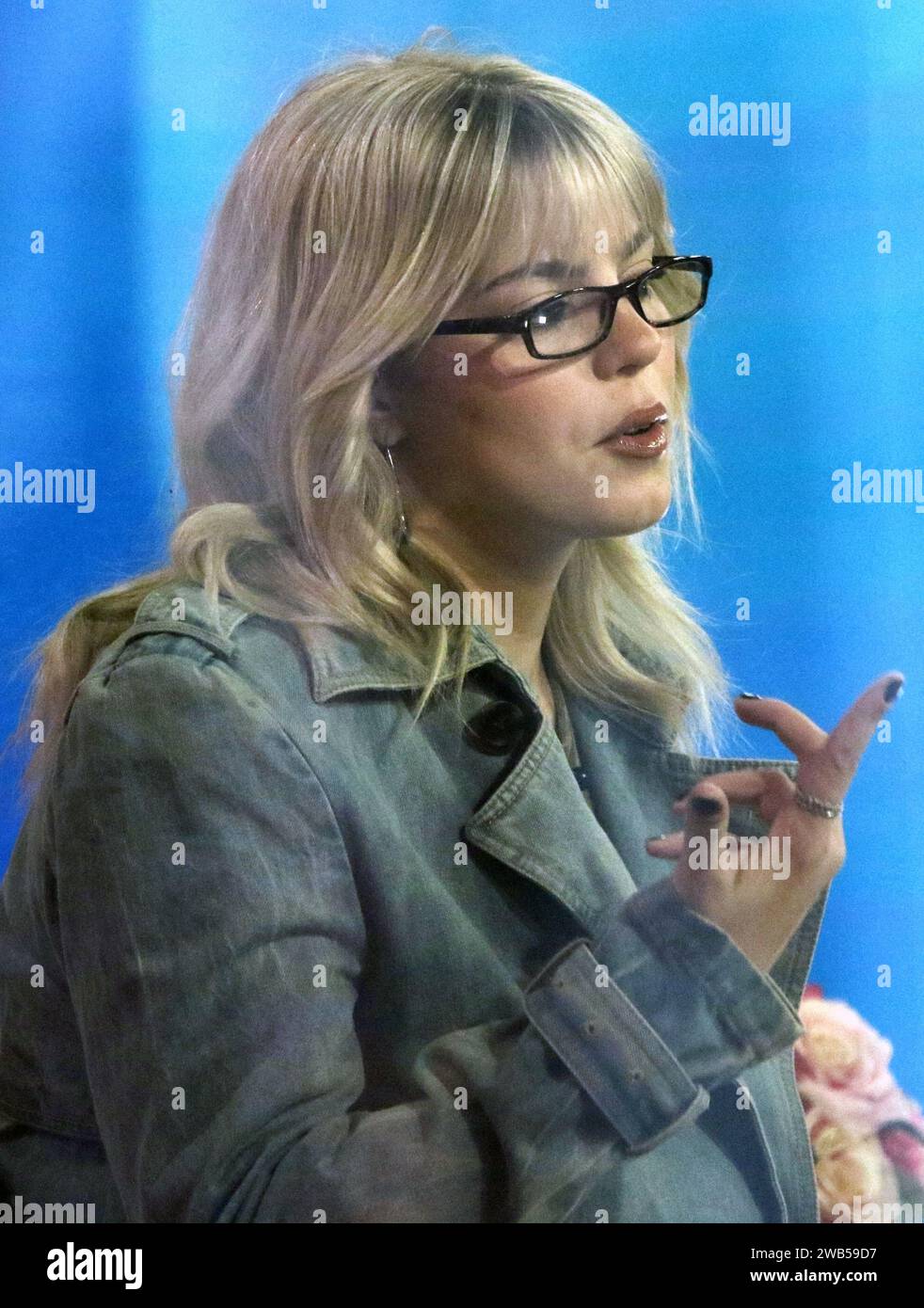 New York, NY, USA. 8th Jan, 2024. Renee Rapp seen at NBC's Today Show ...