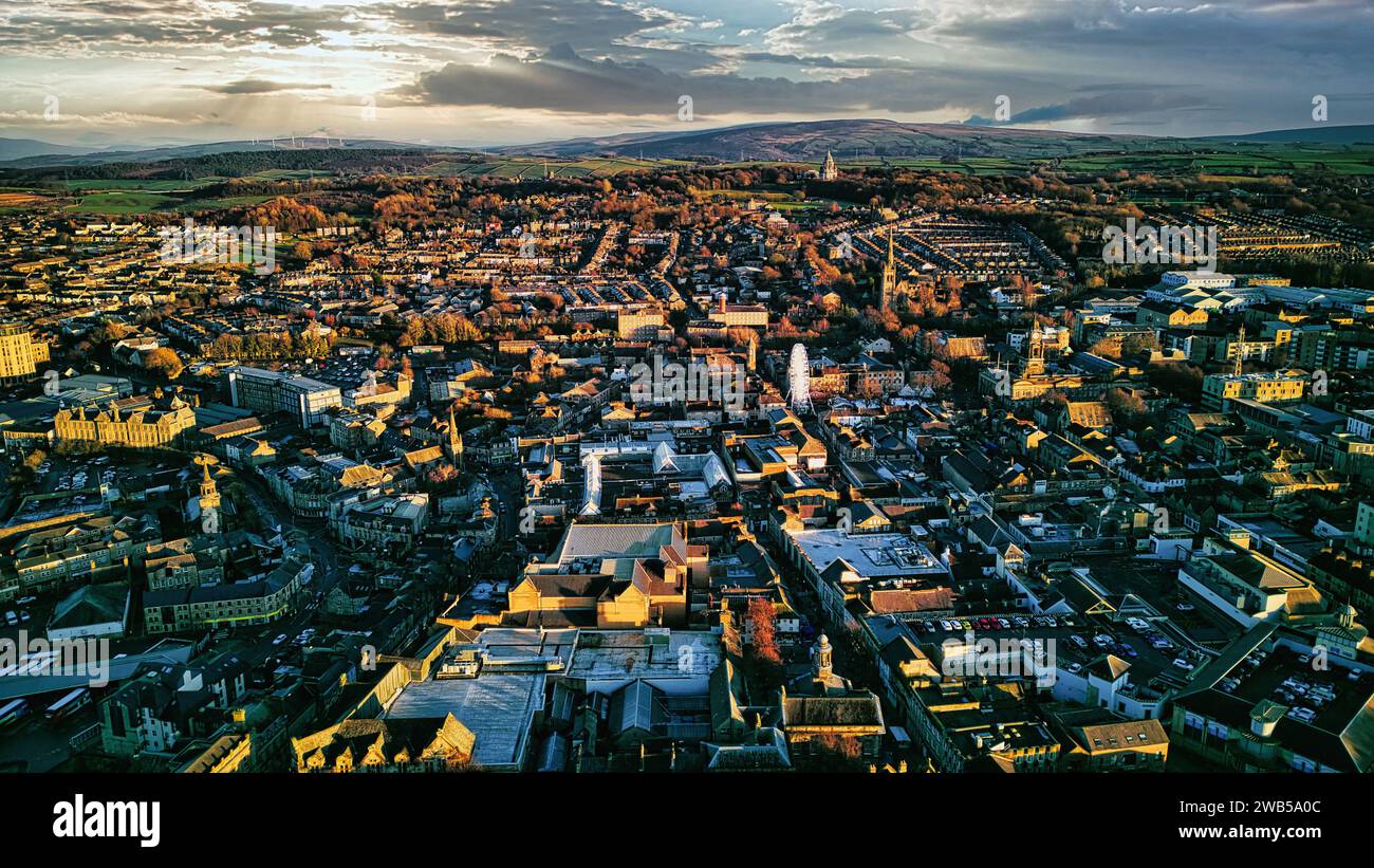 Lancaster city aerial view hi-res stock photography and images - Alamy