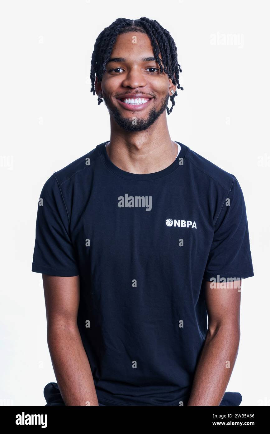 Ziaire Williams poses for a portrait on October 3, 2023 in Memphis ...