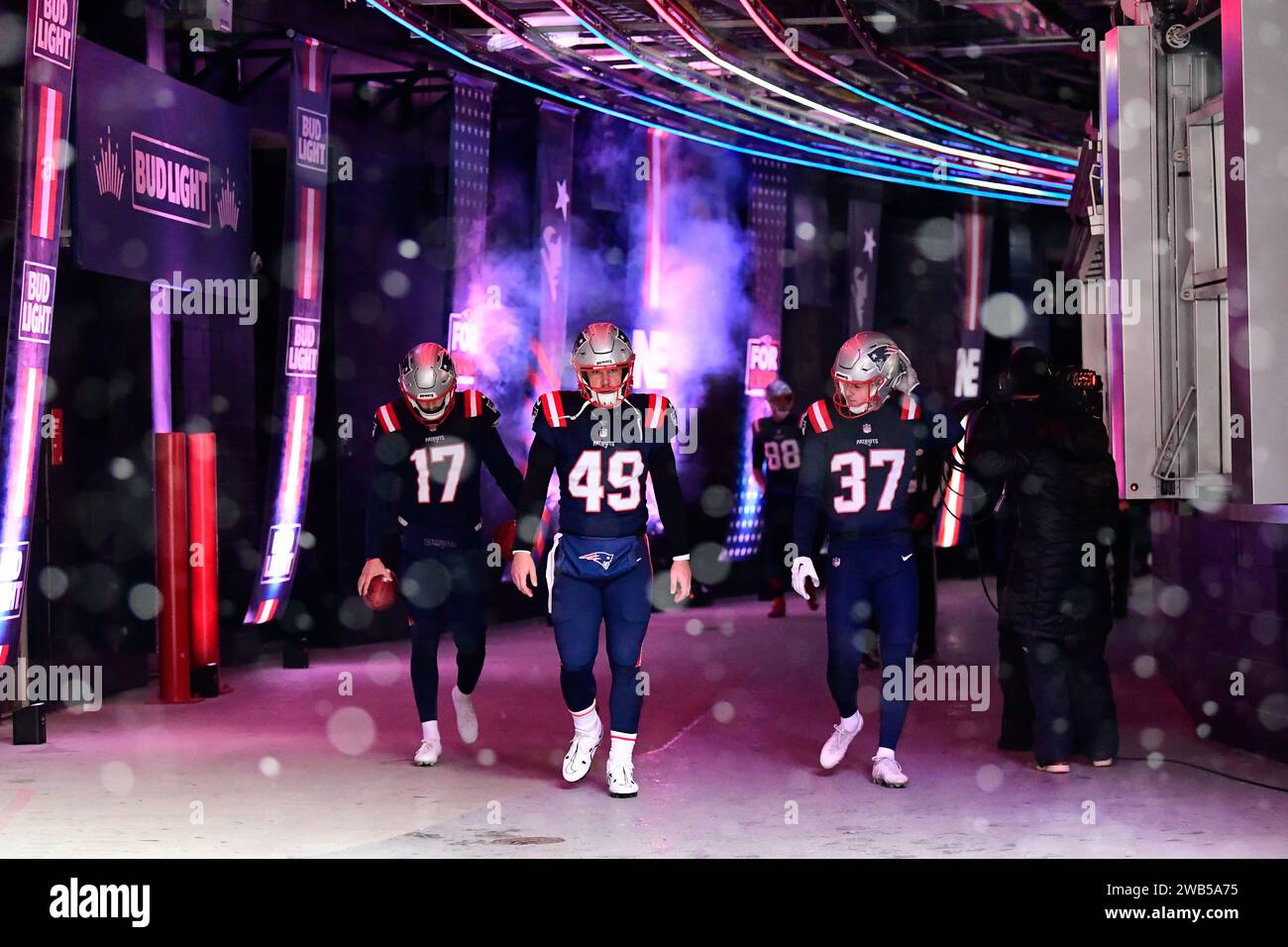 Foxborough, Massachusetts, USA. 7th Jan, 2024. Massachusetts, USA; New ...