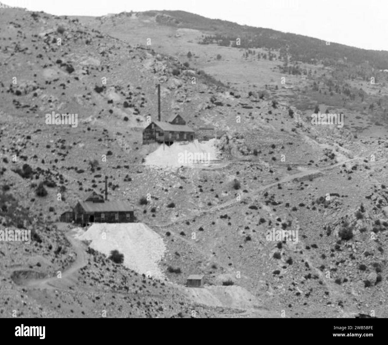 (1.09) Gilpin Tram, Queen of the West Mine and Virginia Mine below ...