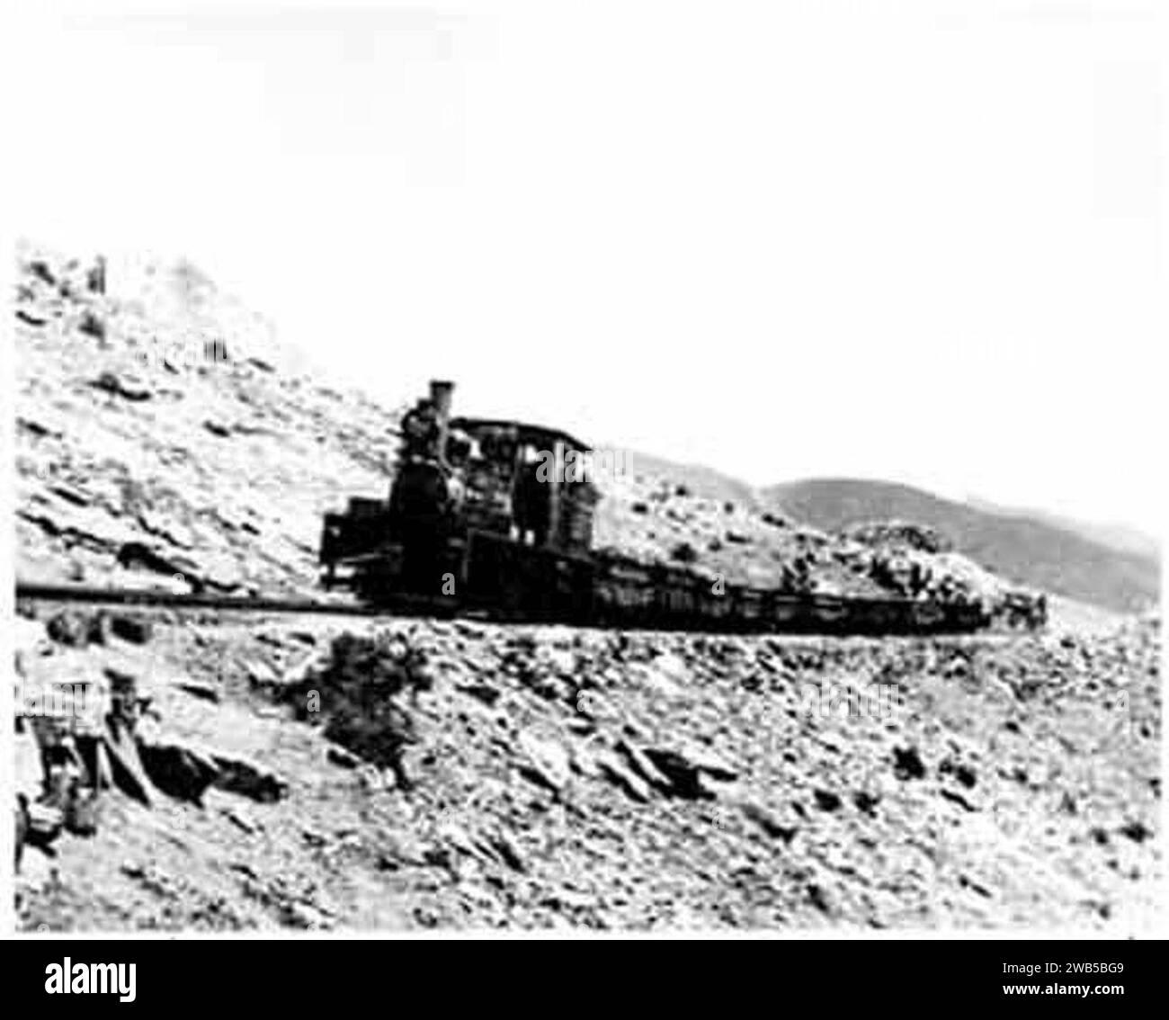 (1.13) Gilpin Tram, Winnebago Hill Stock Photo - Alamy