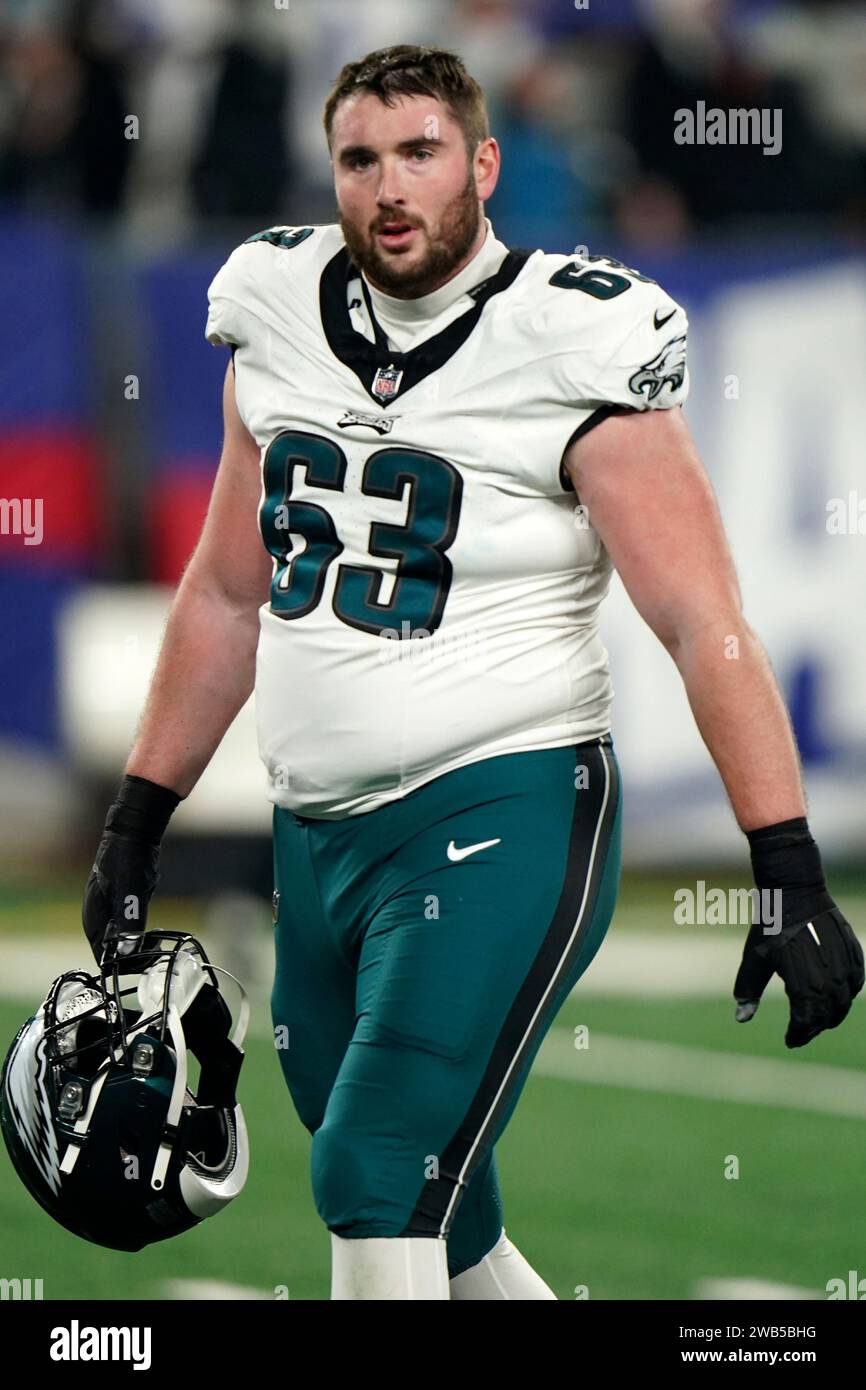 Philadelphia Eagles offensive tackle Jack Driscoll (63) during an NFL ...