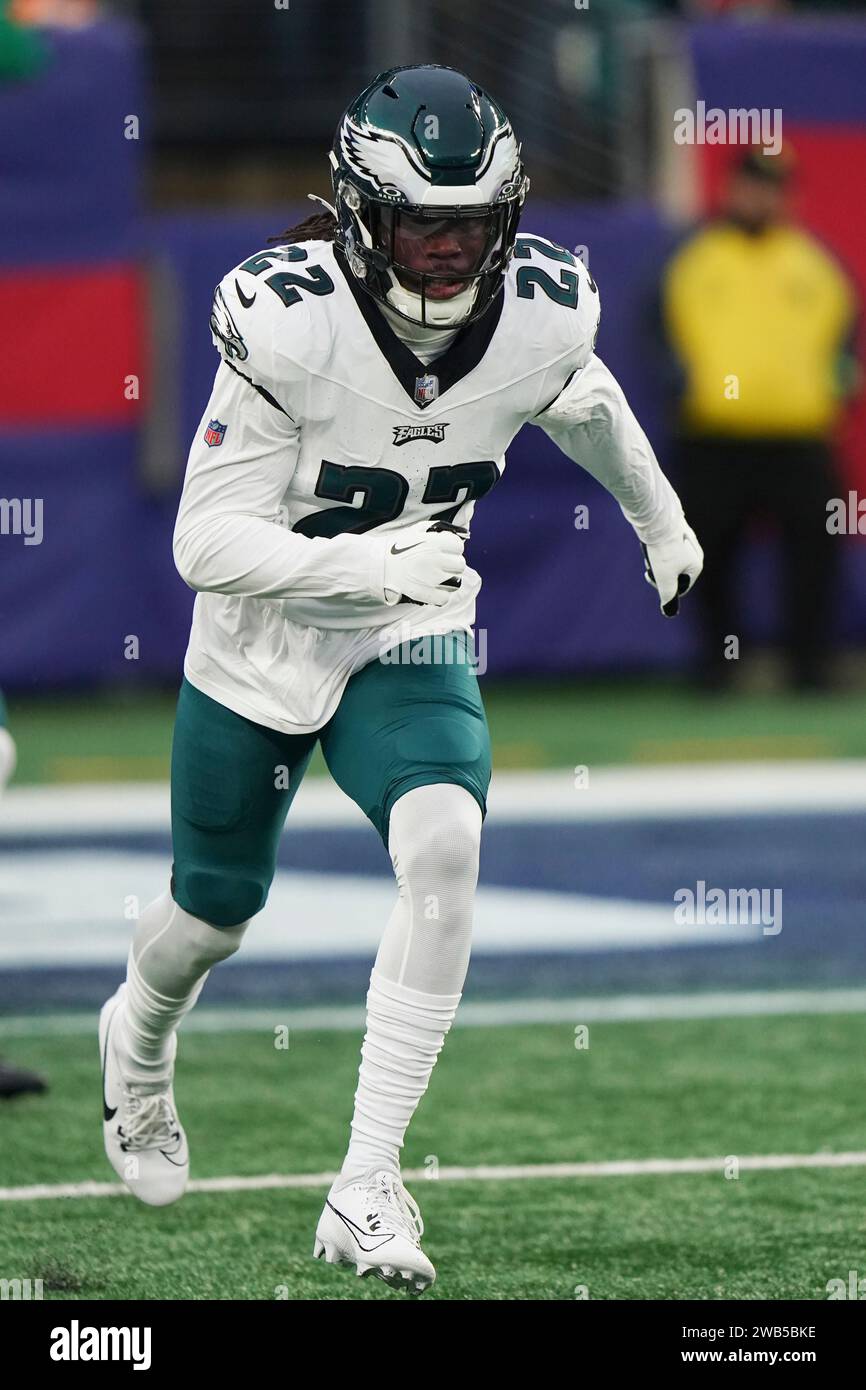 Philadelphia Eagles cornerback Kelee Ringo (22)during an NFL football ...