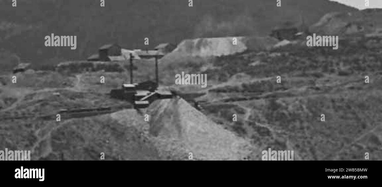 Mine tram Black and White Stock Photos & Images - Alamy