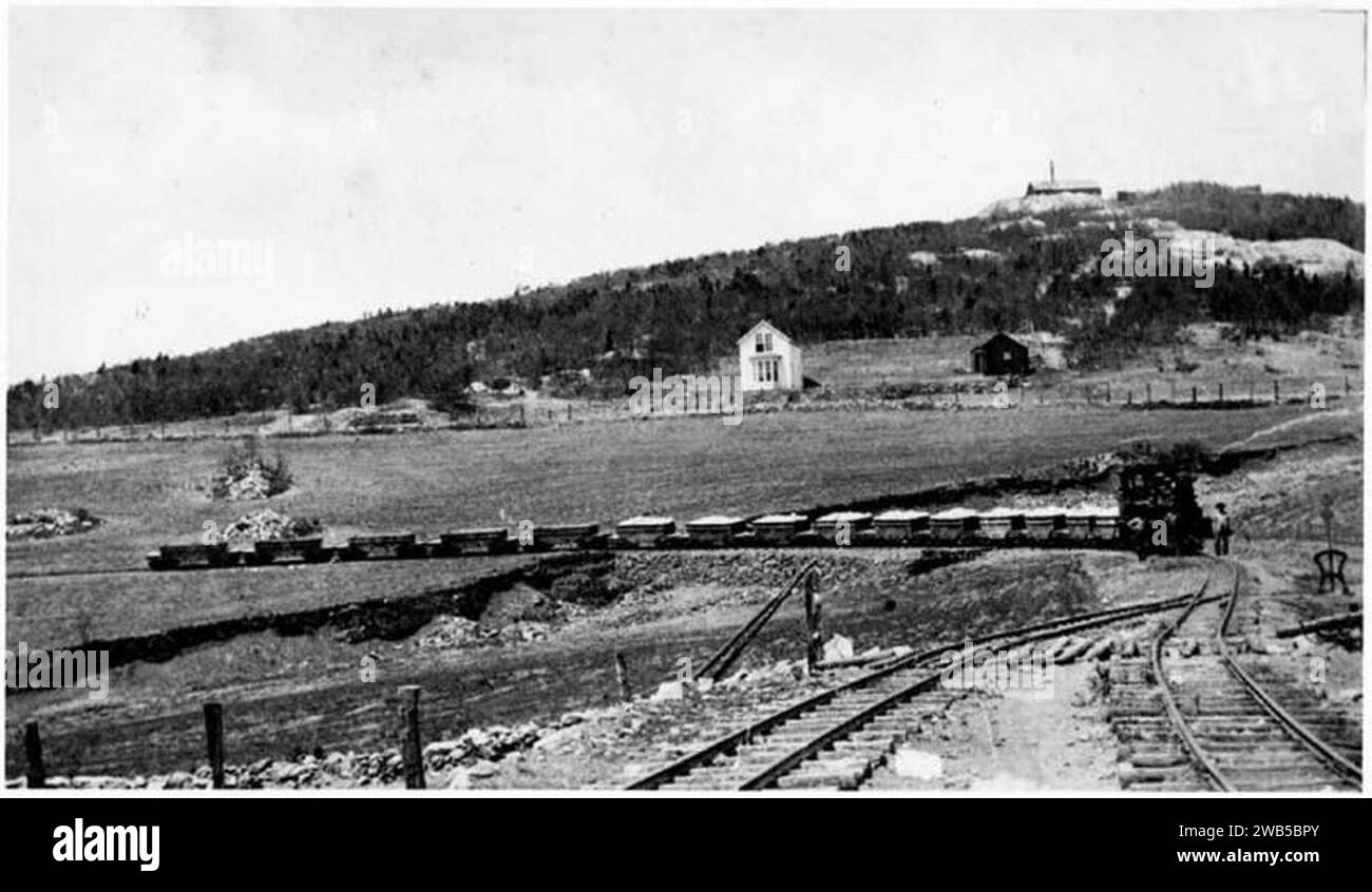 (1.45) Gilpin Tram, Quartz Hill at Leavenworth Siding Stock Photo - Alamy