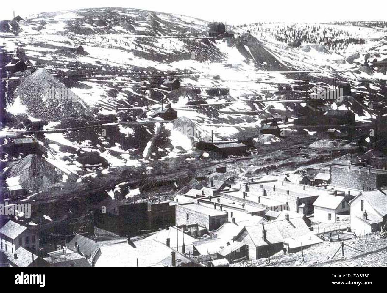 (1.41) Gilpin Tram, Nevadaville at Quartz Hill (01 Stock Photo - Alamy