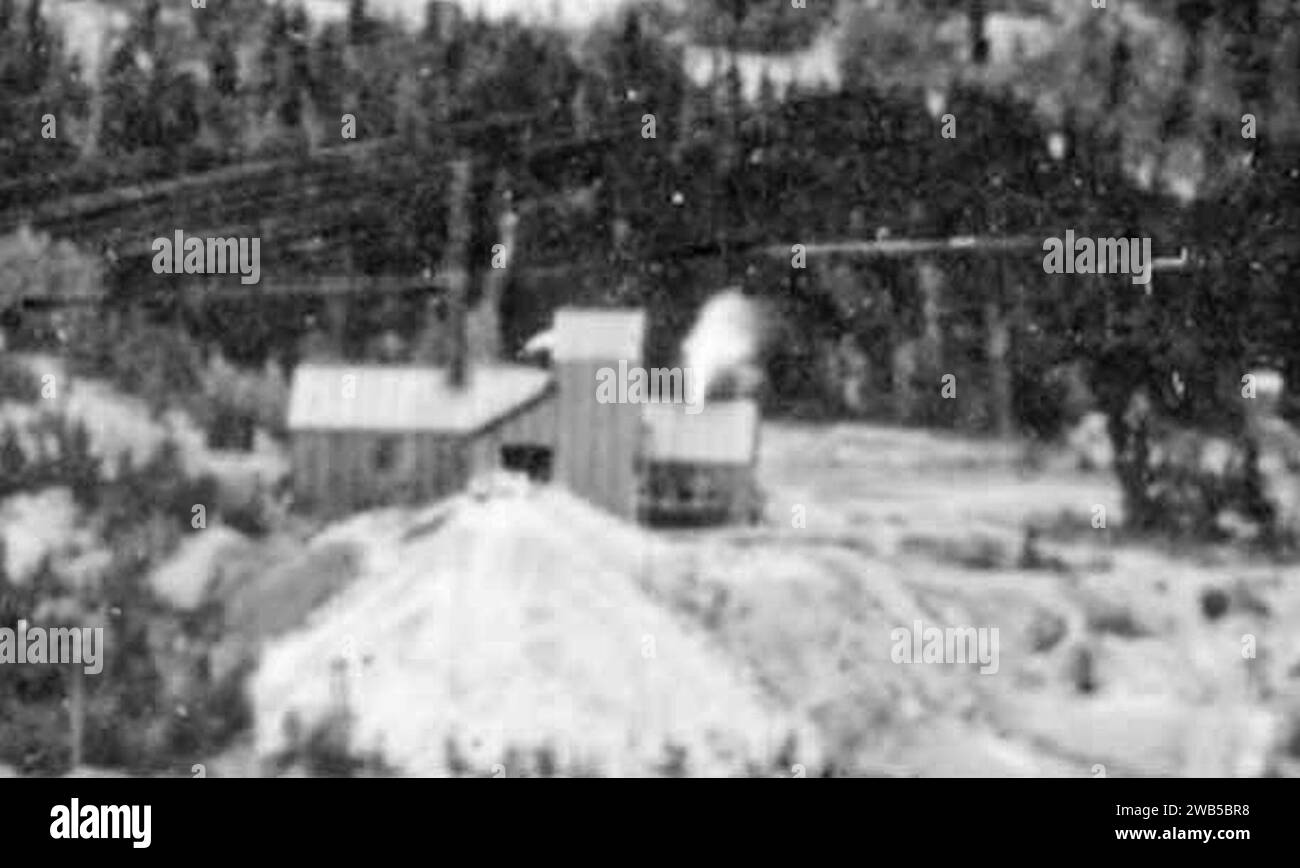 Mine tram Black and White Stock Photos & Images - Alamy
