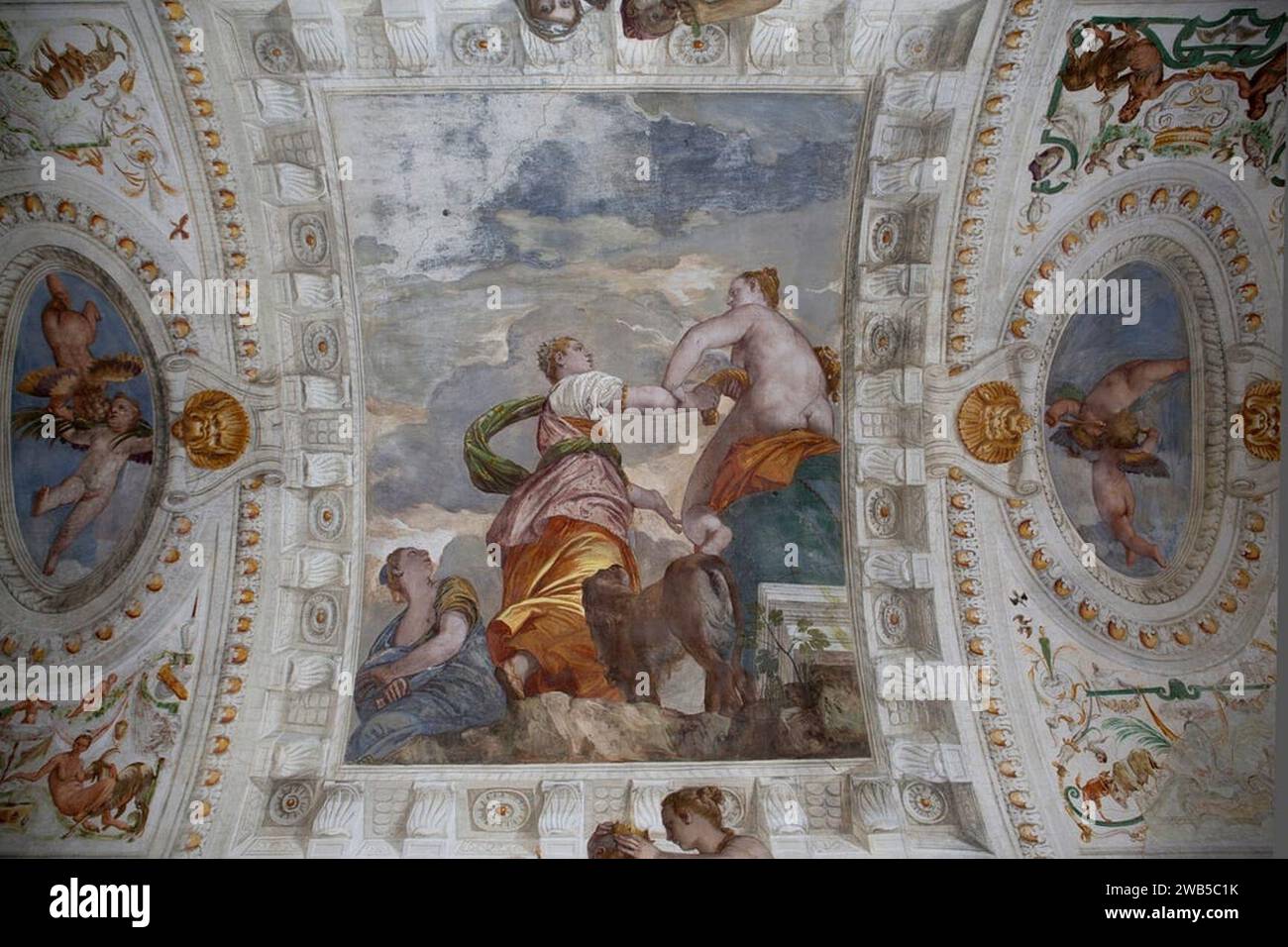 Veronese fresco hi-res stock photography and images - Alamy