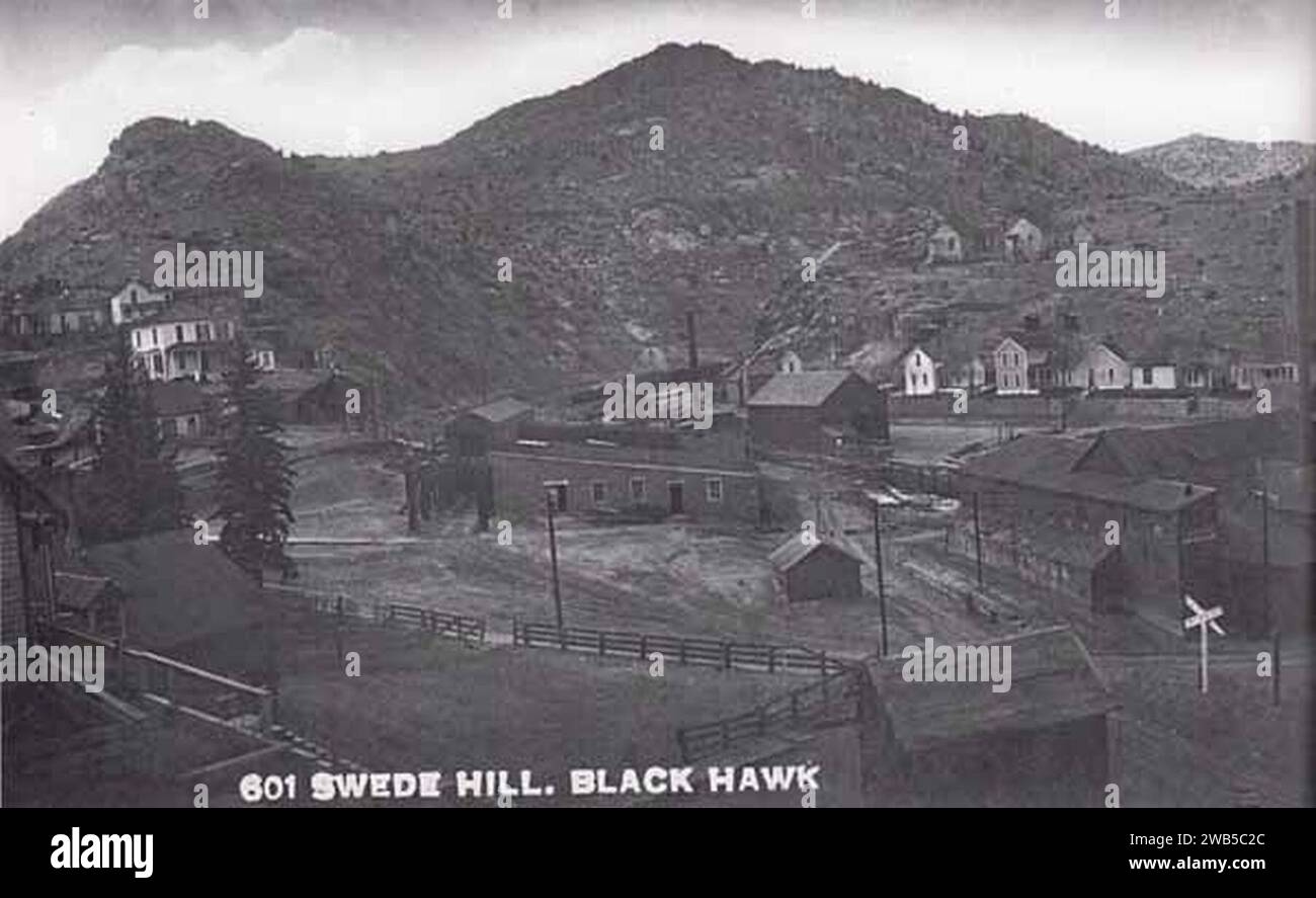 (2.17) Gilpin Tram, Polar Star Mill at center, and the Eagle Mill on ...