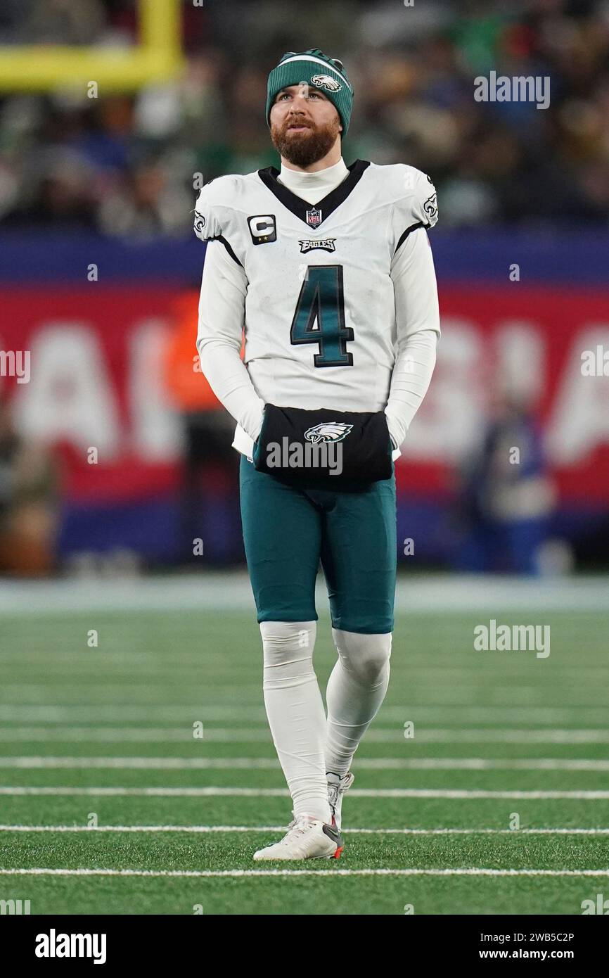 Philadelphia Eagles place kicker Jake Elliott (4) during an NFL ...
