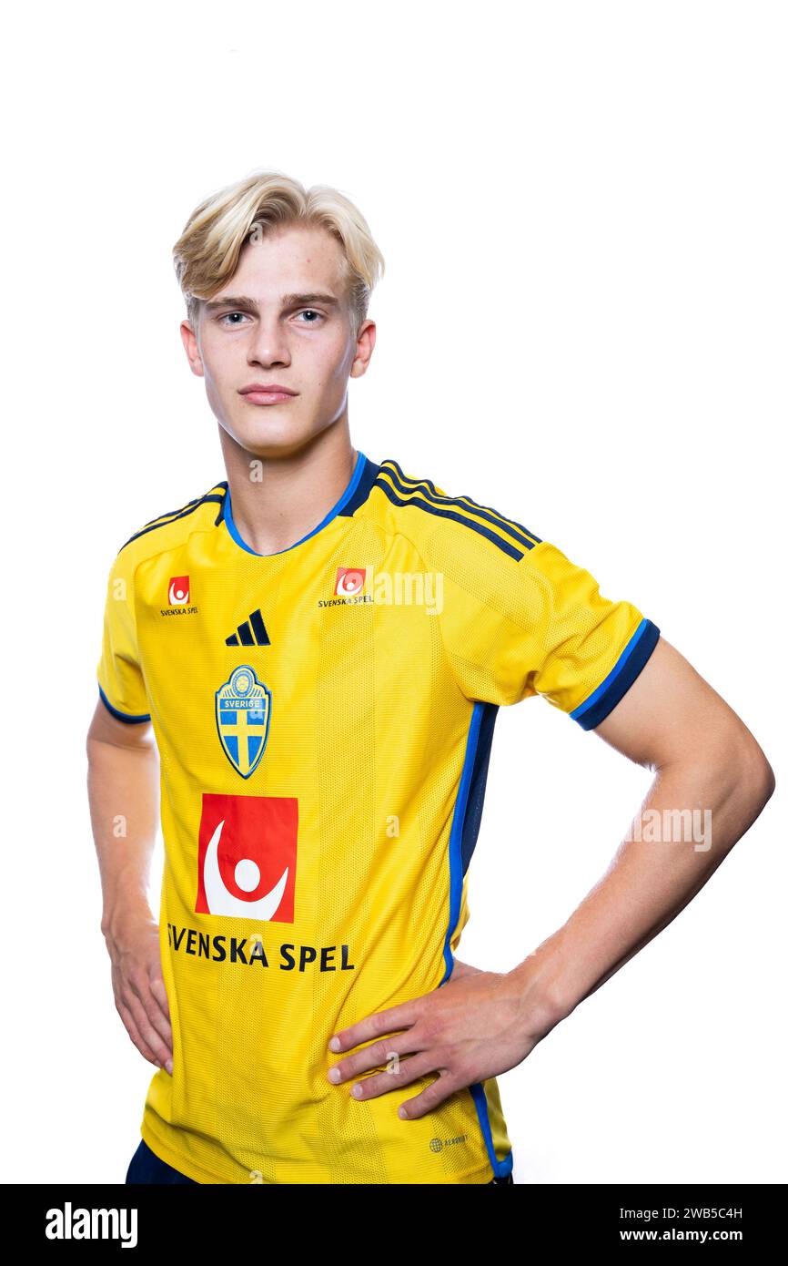 Paphos, Cyprus. 08th Jan, 2024. 240108 Lucas Bergvall of the Swedish ...