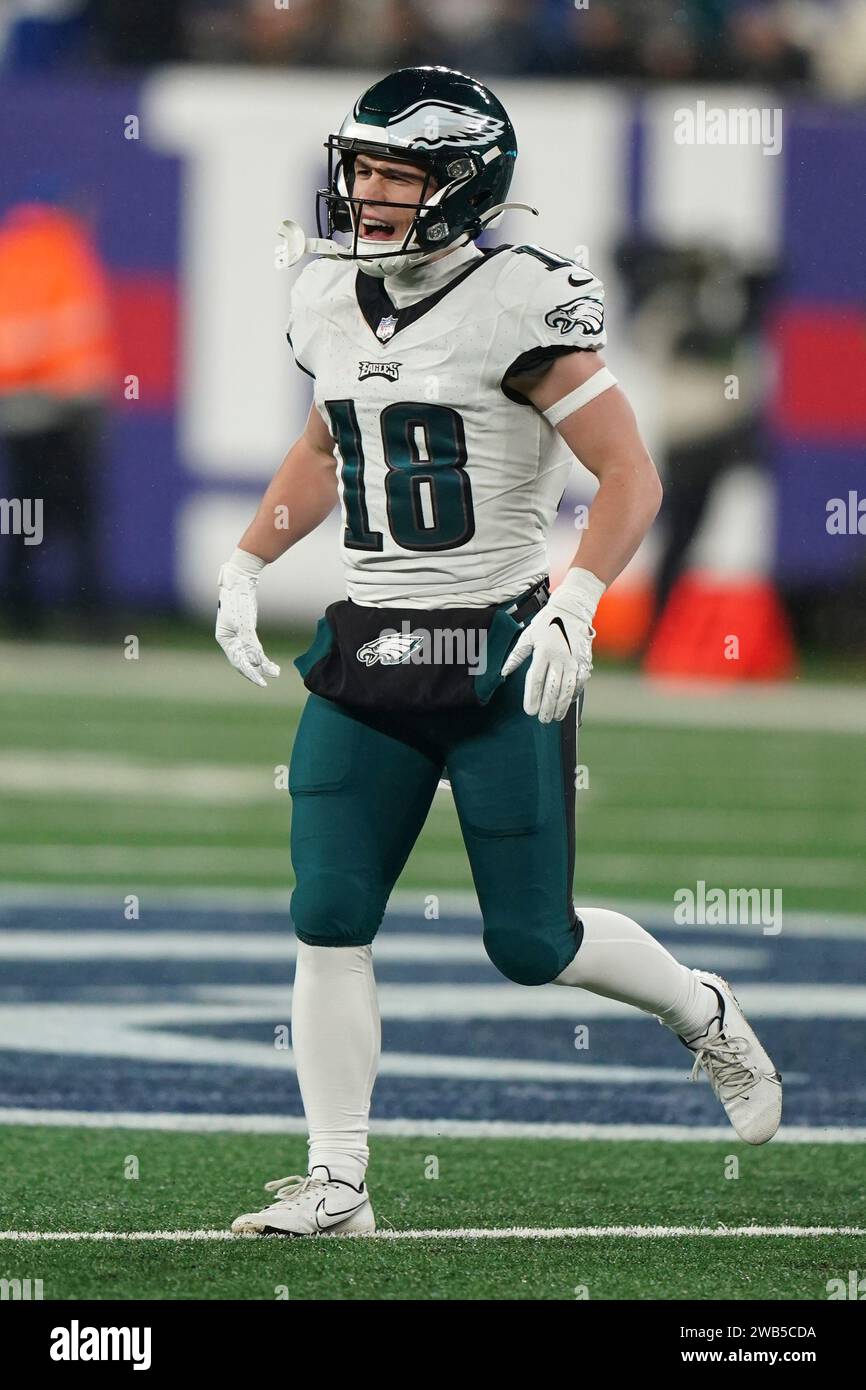 Philadelphia Eagles wide receiver Britain Covey (18) during an NFL ...