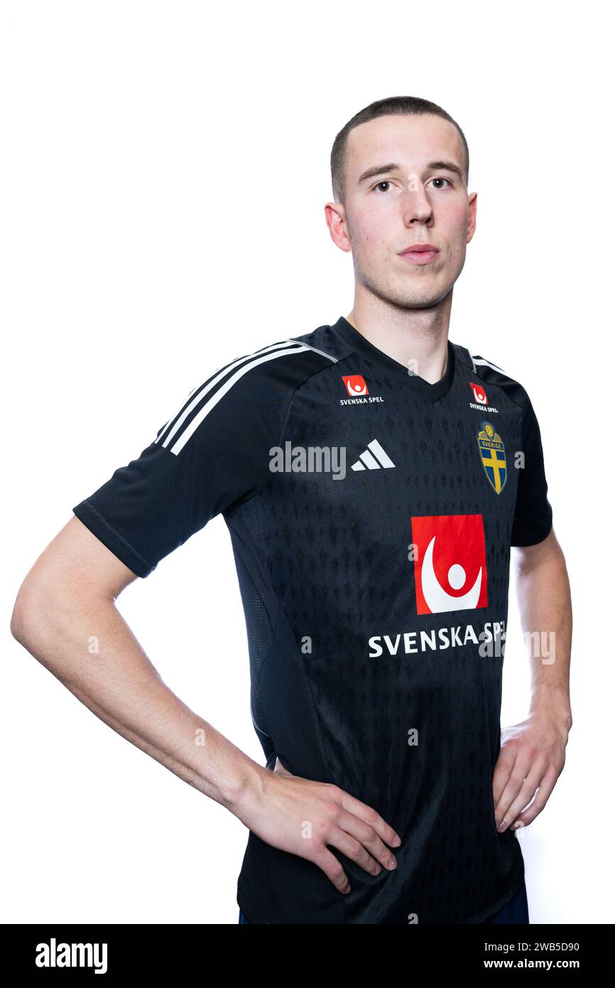 Paphos, Cyprus. 08th Jan, 2024. 240108 Goalkeeper Samuel Brolin of the ...