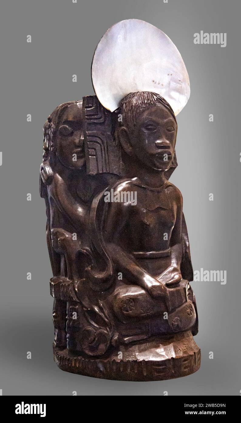 (Albi) Idole à la coquille - Paul Gauguin - MTL.Inv207 Stock Photo - Alamy