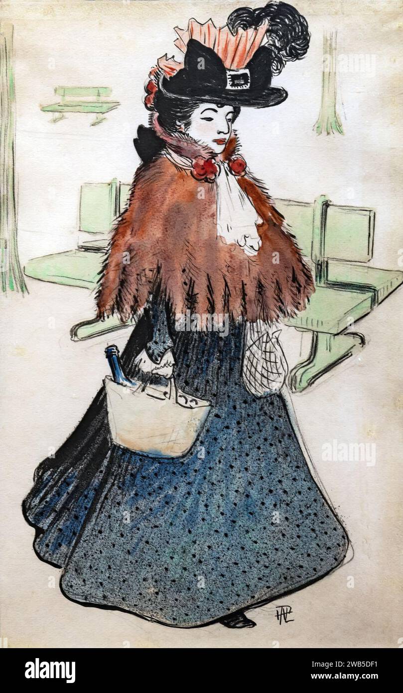 (Albi) La belle juive fait ses courses - Hermann René Georges Paul dit ...