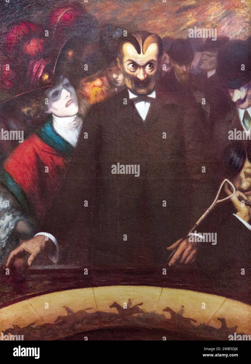 (Albi) L'enfer du jeu - Paul Audra 1911 Stock Photo - Alamy