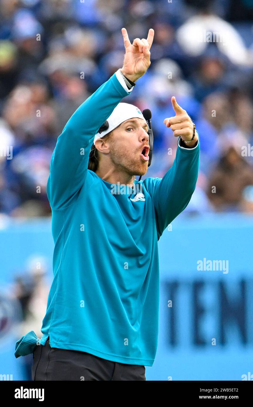 Jacksonville Jaguars wide recievers coach Chad Hall during an NFL ...