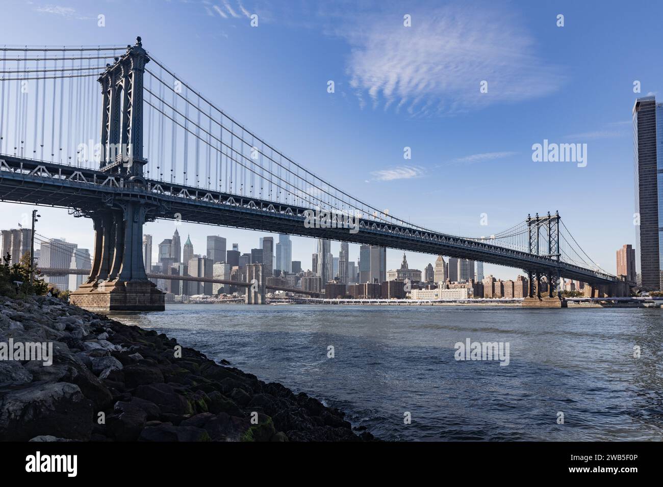 New York, Manhattan, bridges Stock Photo - Alamy