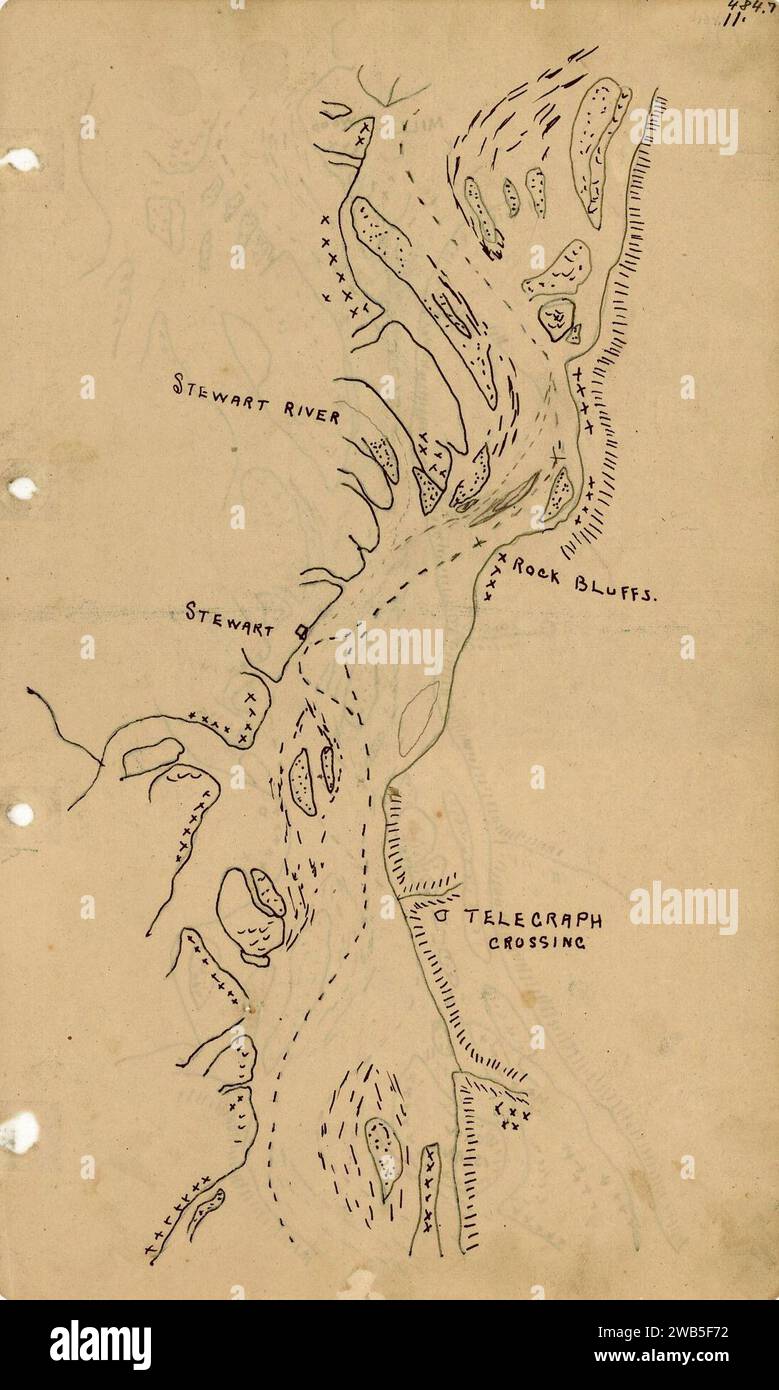 (Book of running charts of the Yukon and Stewart rivers, 1913-1950 ...