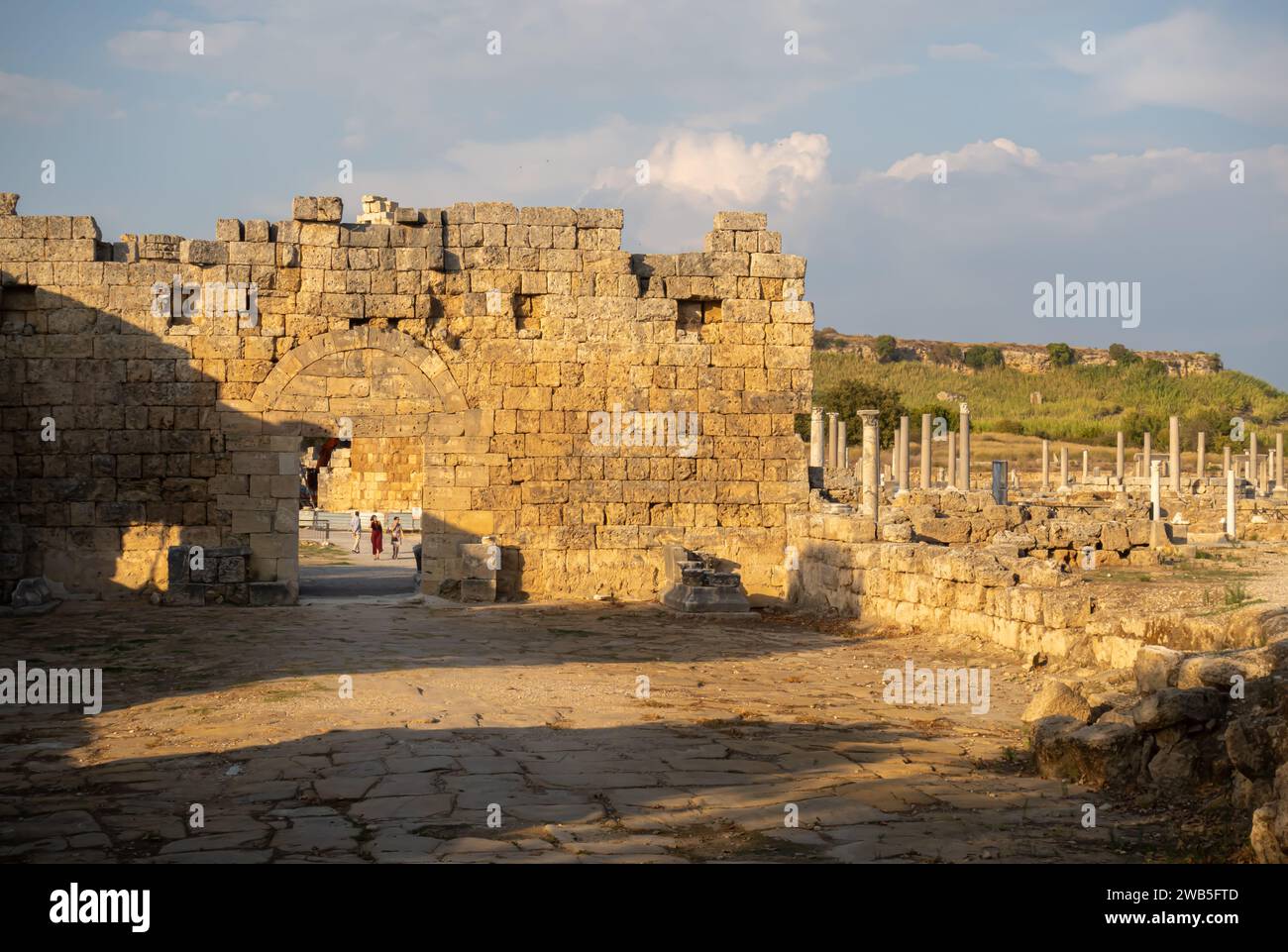 Perge southern gate hi-res stock photography and images - Alamy