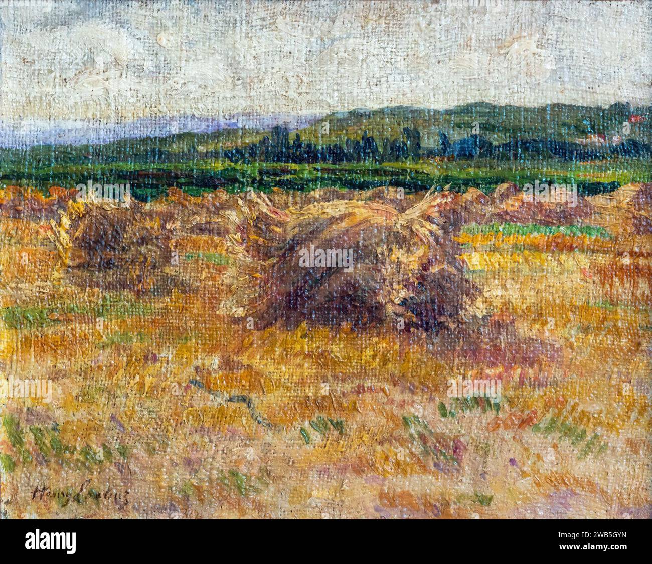 Foin meule de foin meule de foin hi-res stock photography and images ...