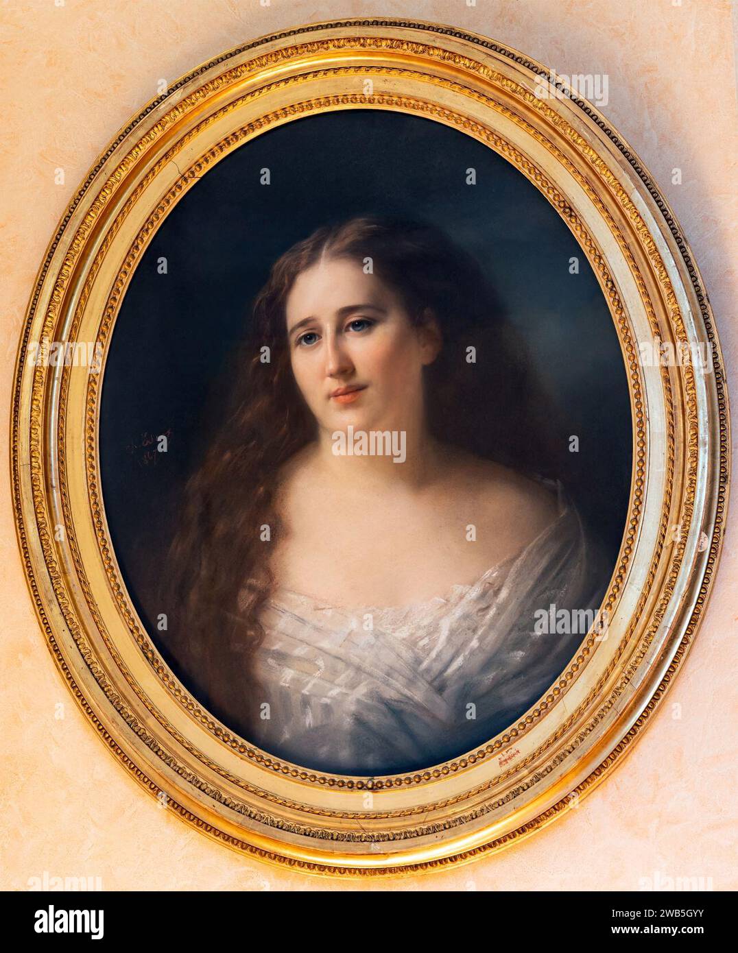 (Gaillac) Portrait d'Adèle de Rothschild - Charles Escot Stock Photo ...