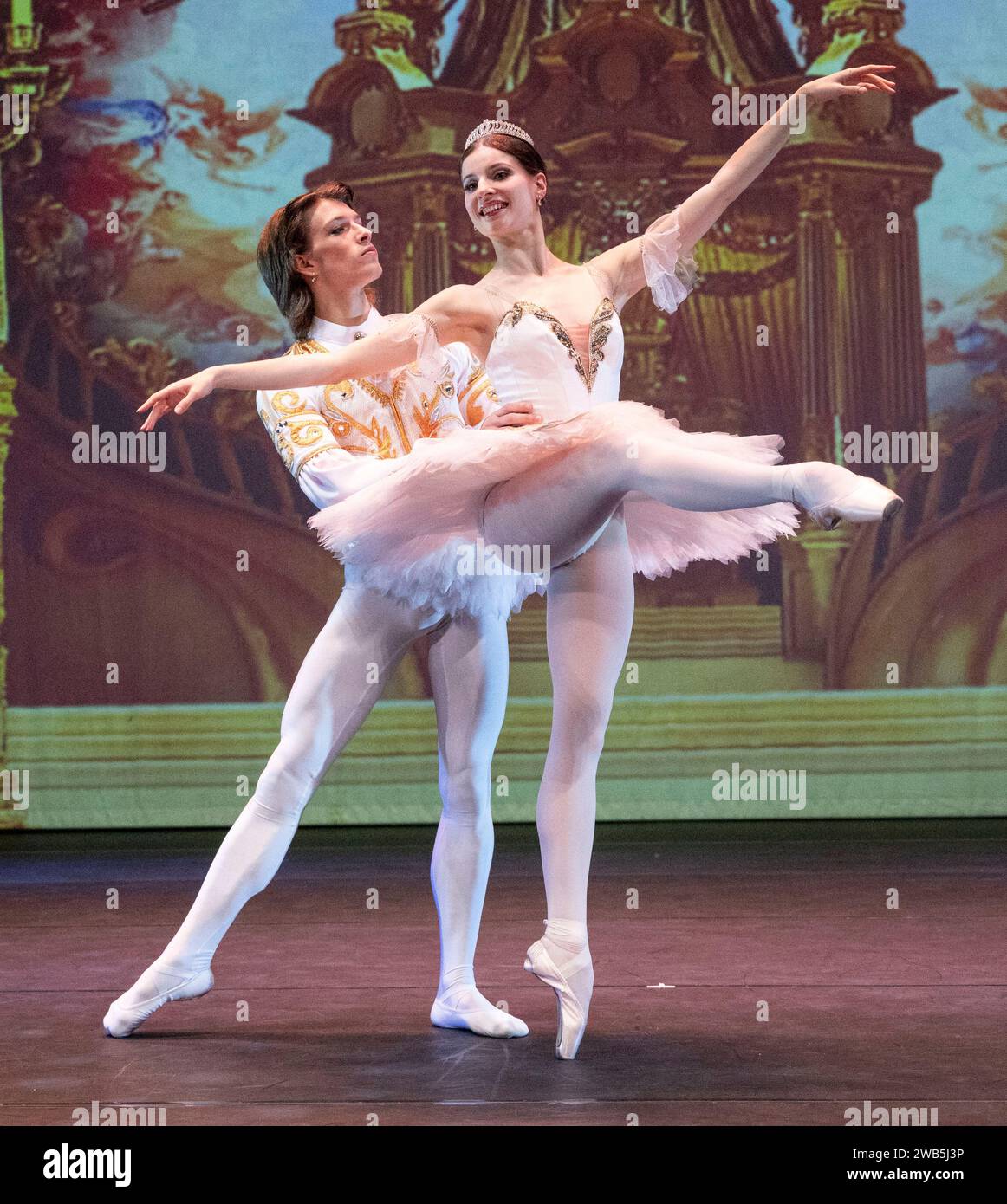 Mara Salvaggio(Marie) and Giovanni Pompei(Prince) THE PRINCIPAL DANCERS ...