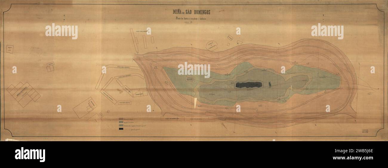 Mining maps hi-res stock photography and images - Alamy