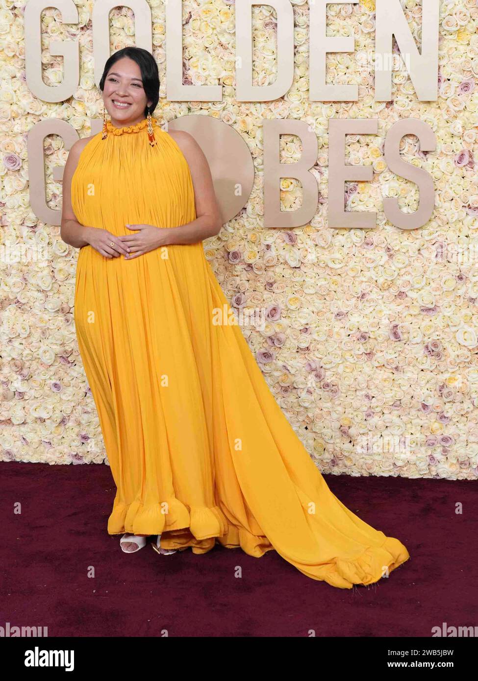 Los Angeles, USA. 07th Jan, 2024. Jillian Dion attends the arrivals of ...