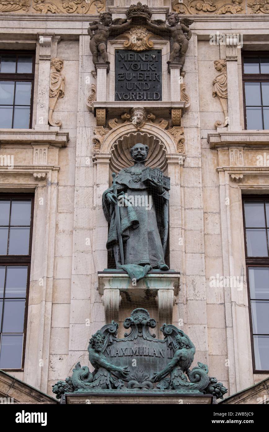 Munich, Germany - December 20,2021 : Famous Bavarian national museum in ...